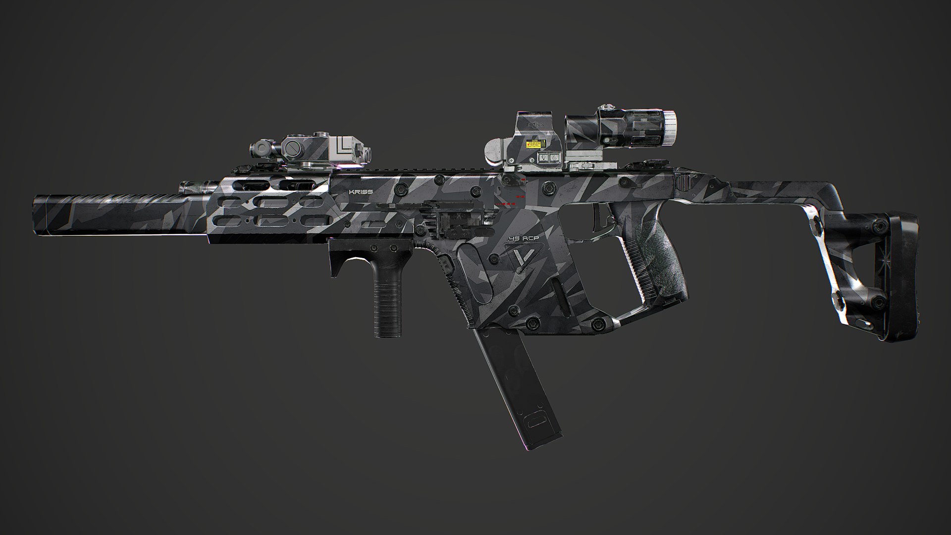 3D Kriss Vector Gen2 - TurboSquid 1344357