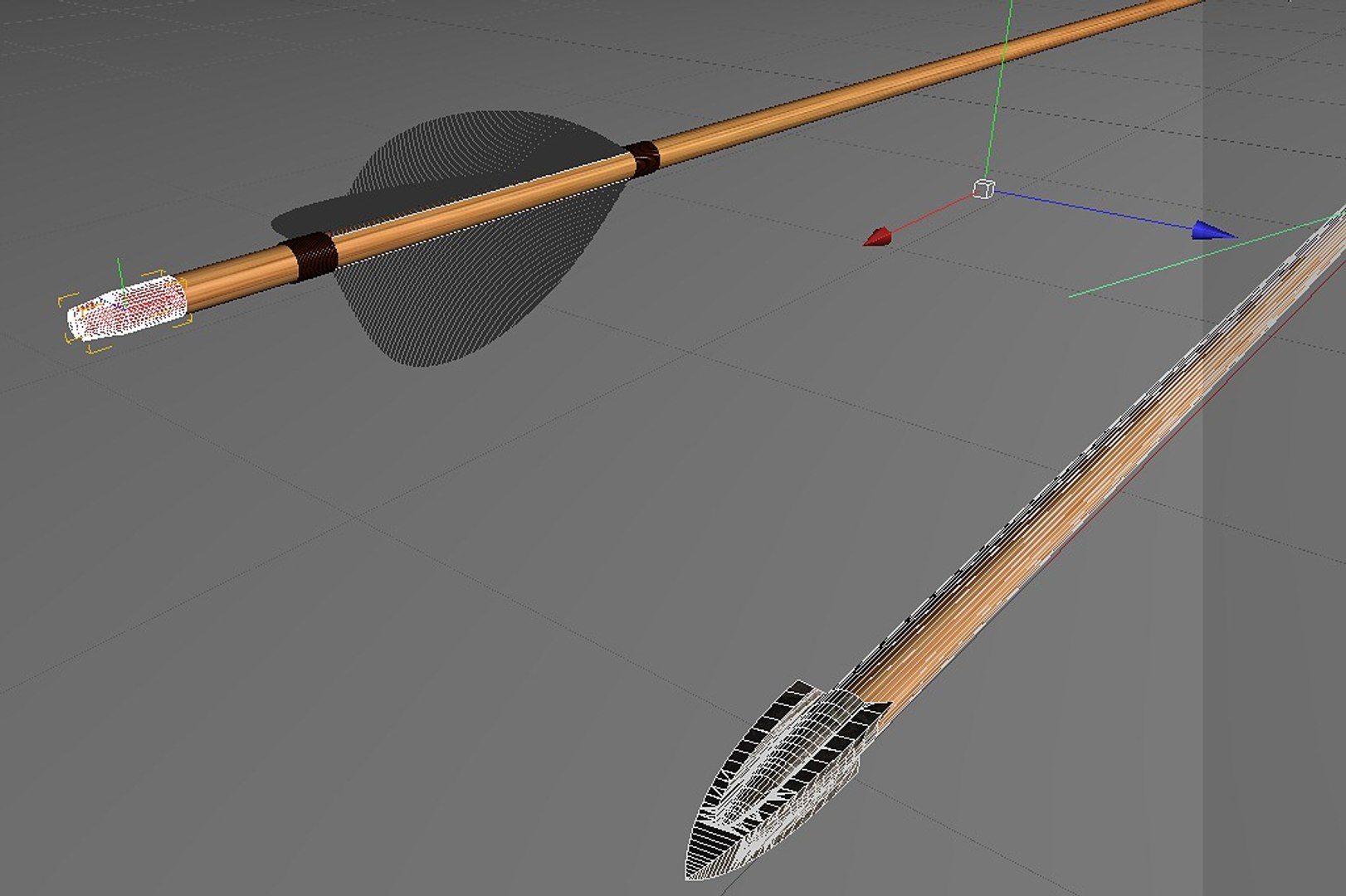 Arrows Arrowheads Modern 3d Model