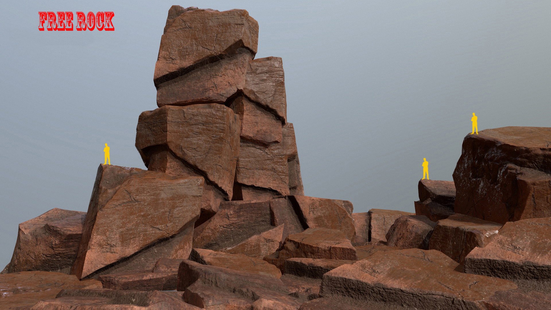 Free Free Rock 3D - TurboSquid 2138642