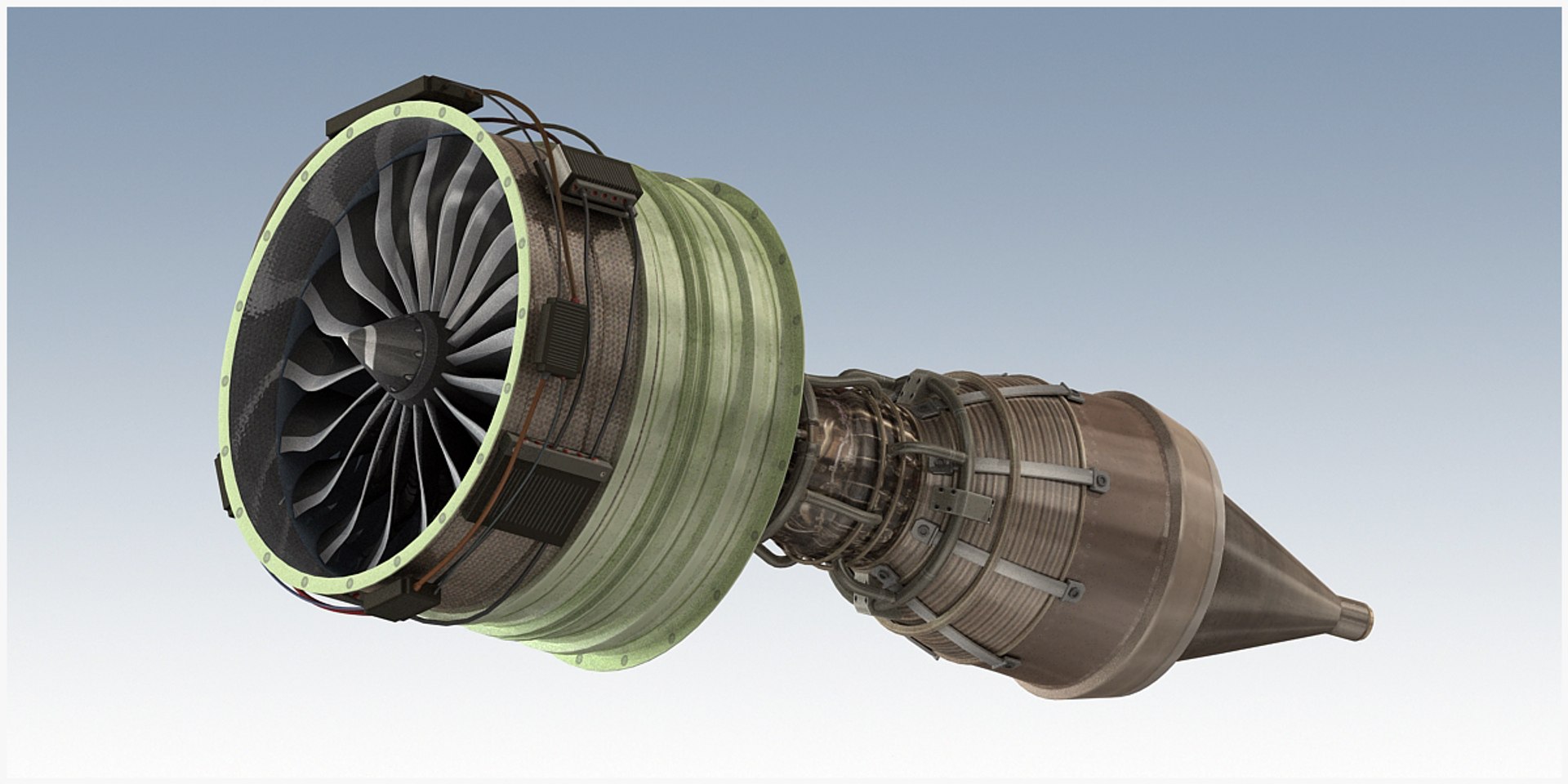 Boeing Engine 3D - TurboSquid 1465226