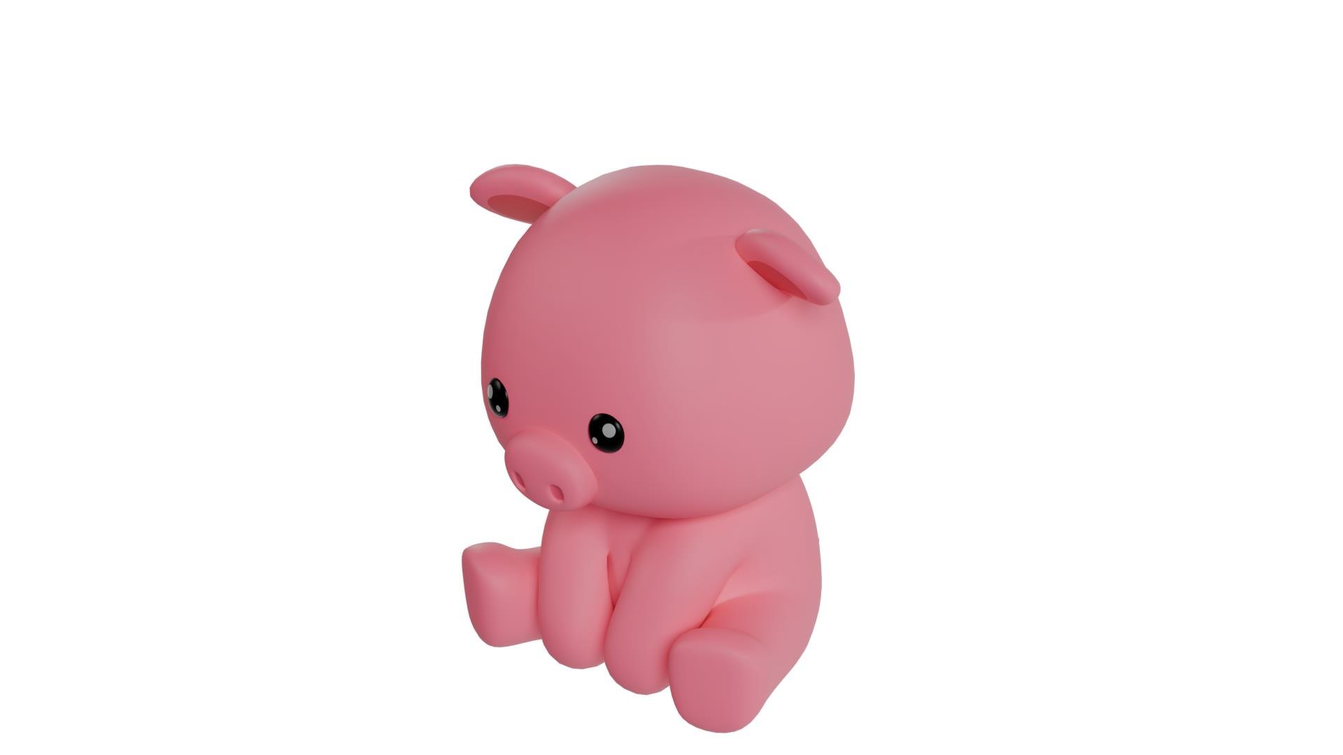 Chinese Zodiac Sign Year Of The Pig 3D Model - TurboSquid 2318790