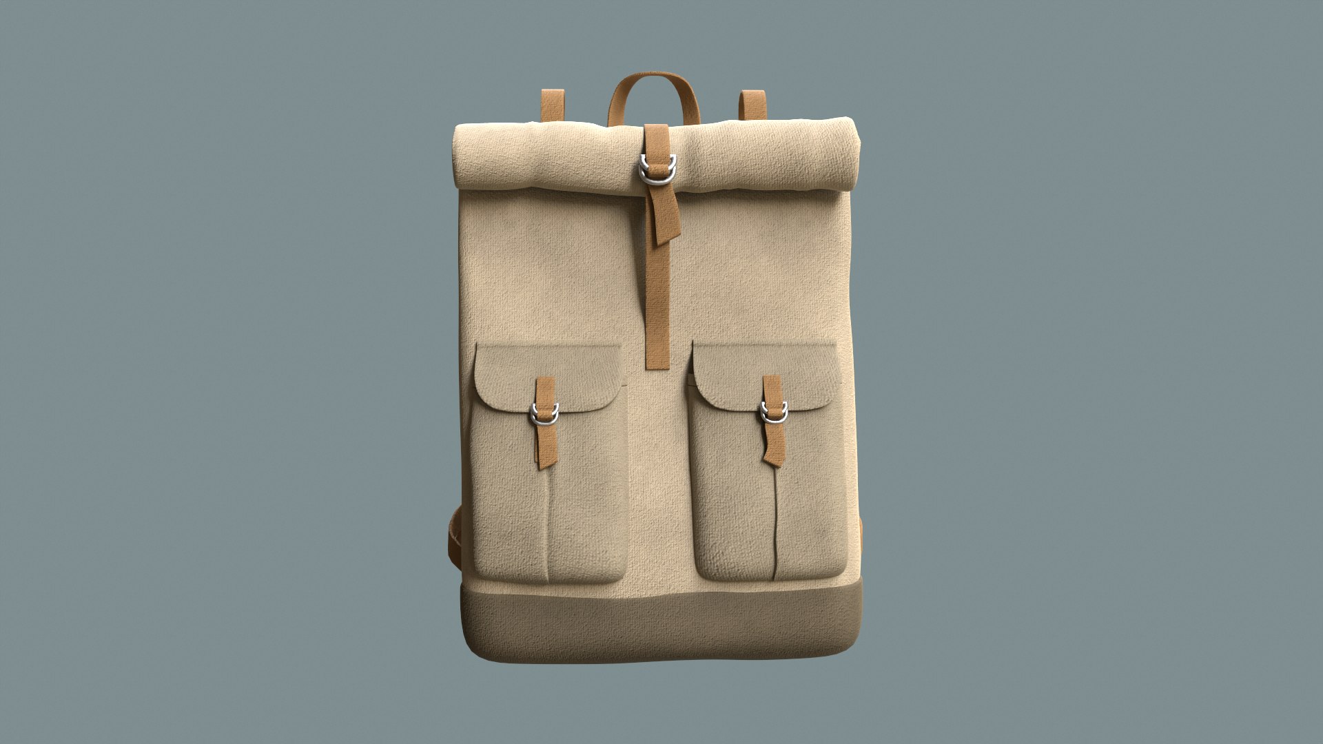 Realistic Traveler Backpack 3D - TurboSquid 2245717