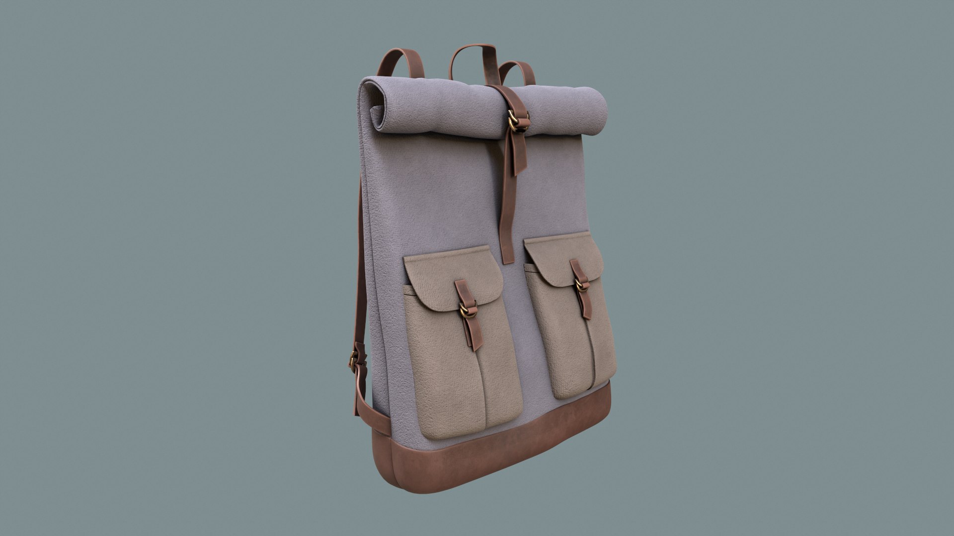 Realistic Traveler Backpack 3D - TurboSquid 2245717