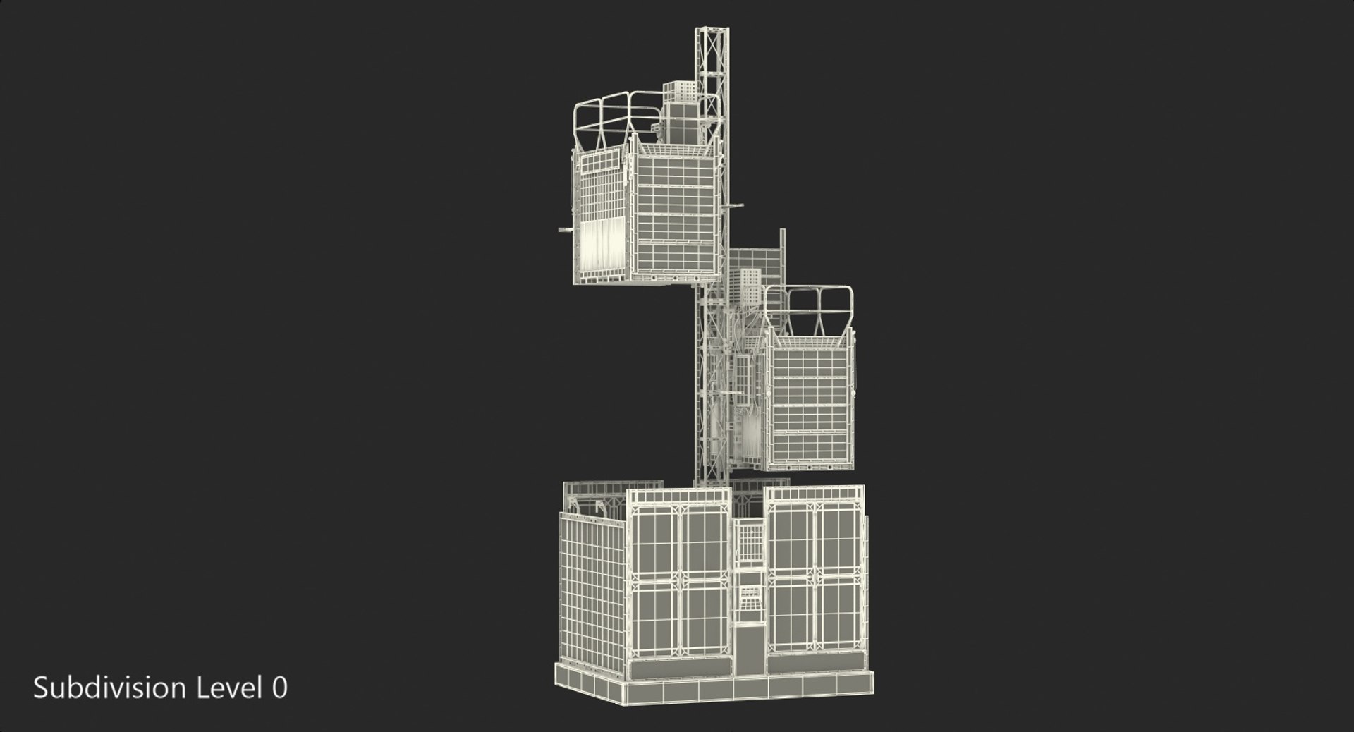 3D heavy duty construction lift - TurboSquid 1416226