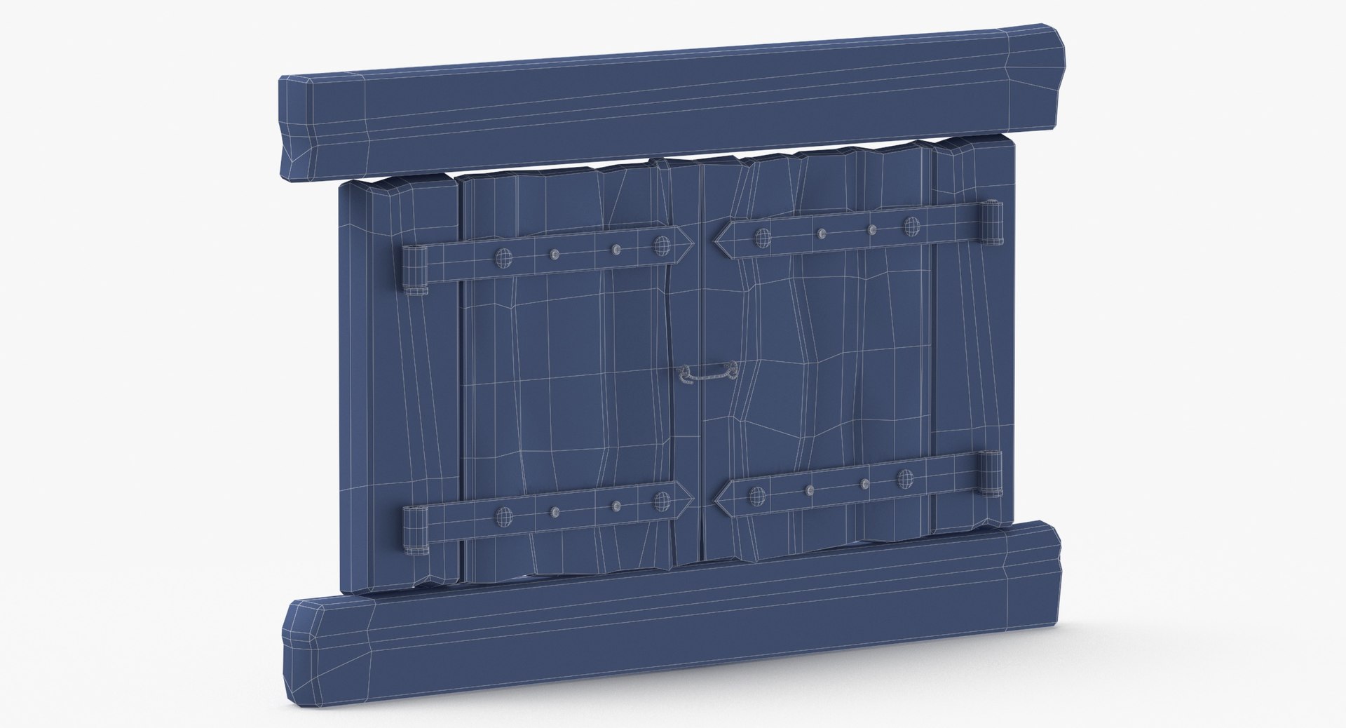 Medieval Wooden Window Cover 01 3D Model - TurboSquid 1848182