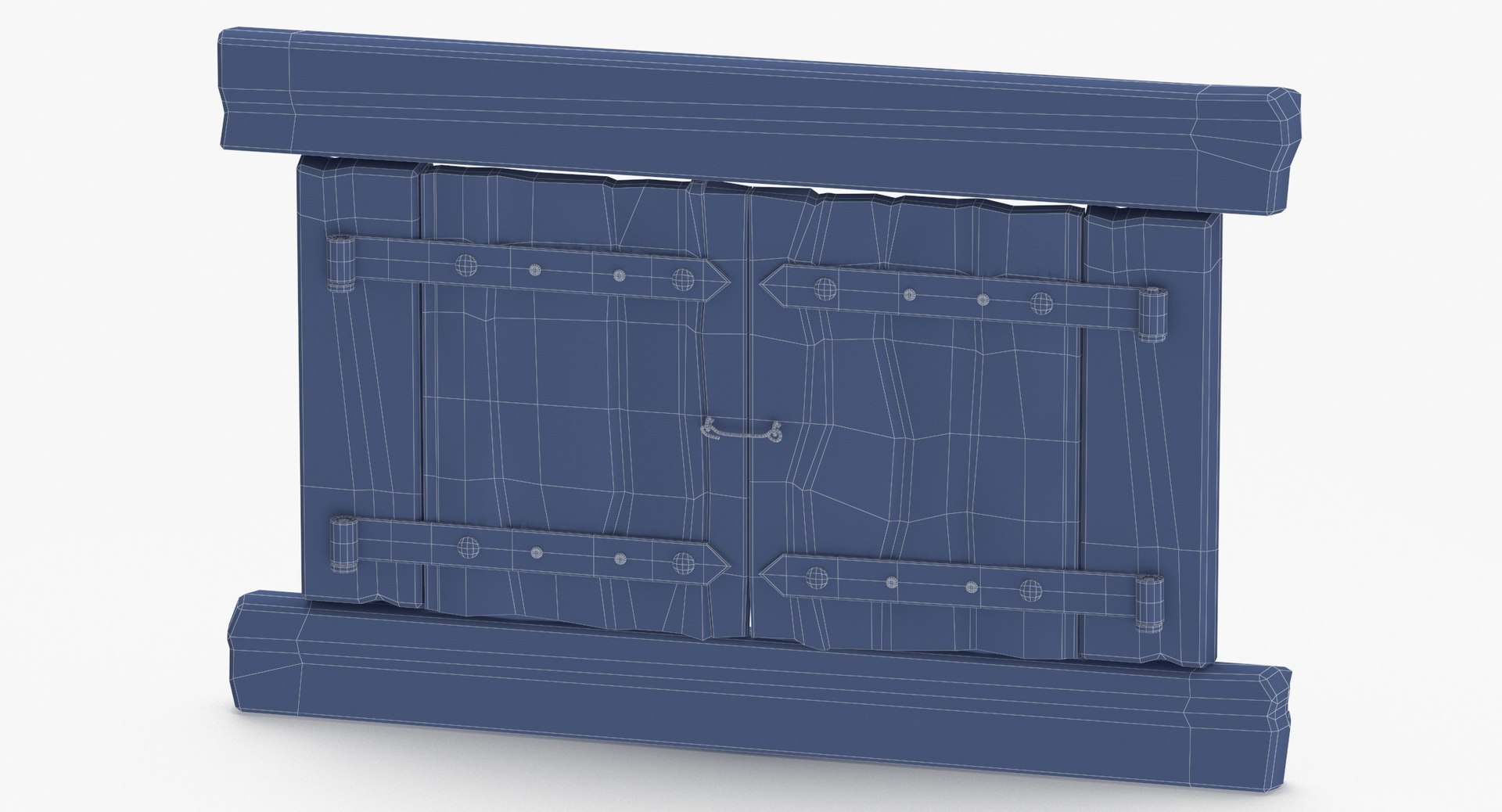 Medieval Wooden Window Cover 01 3D Model - TurboSquid 1848182