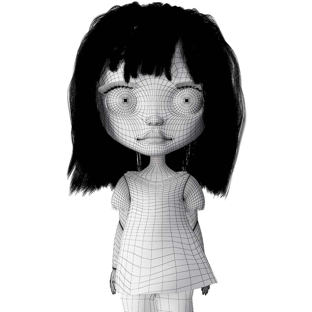 3D Blythe Doll Model - TurboSquid 1454579