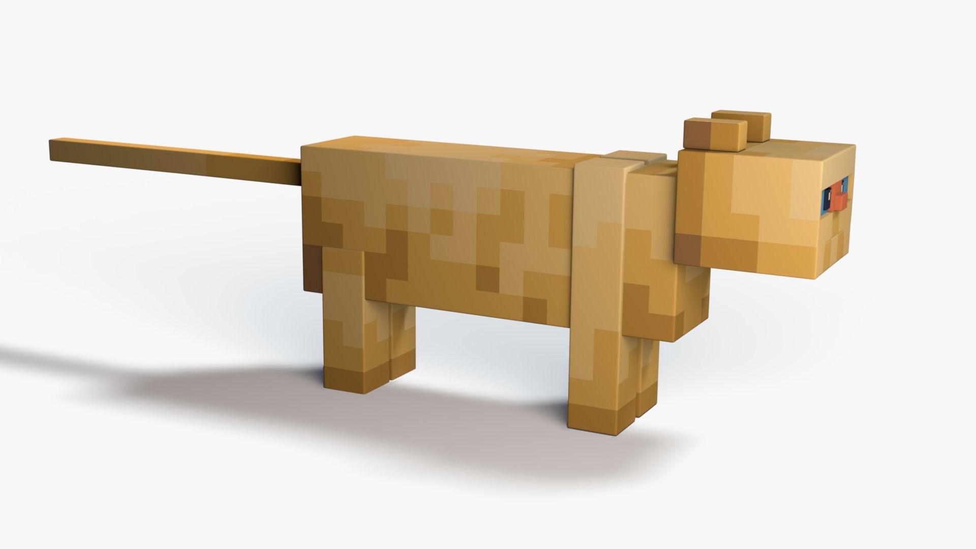 Minecraft Cat 3D Model - TurboSquid 2476572