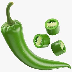 3D Chili Pepper Models - Browse & Download Formats - TurboSquid