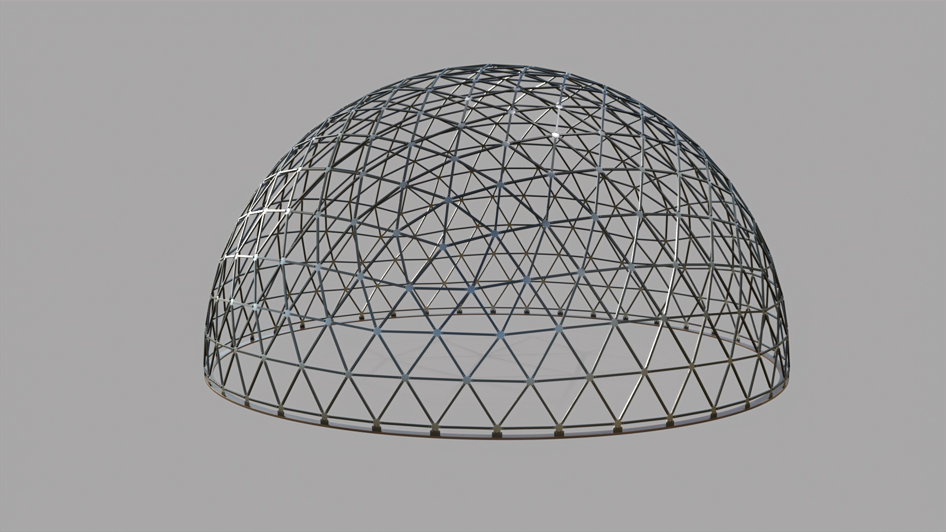 3D Geodesic Big Dome Structure - TurboSquid 2258852