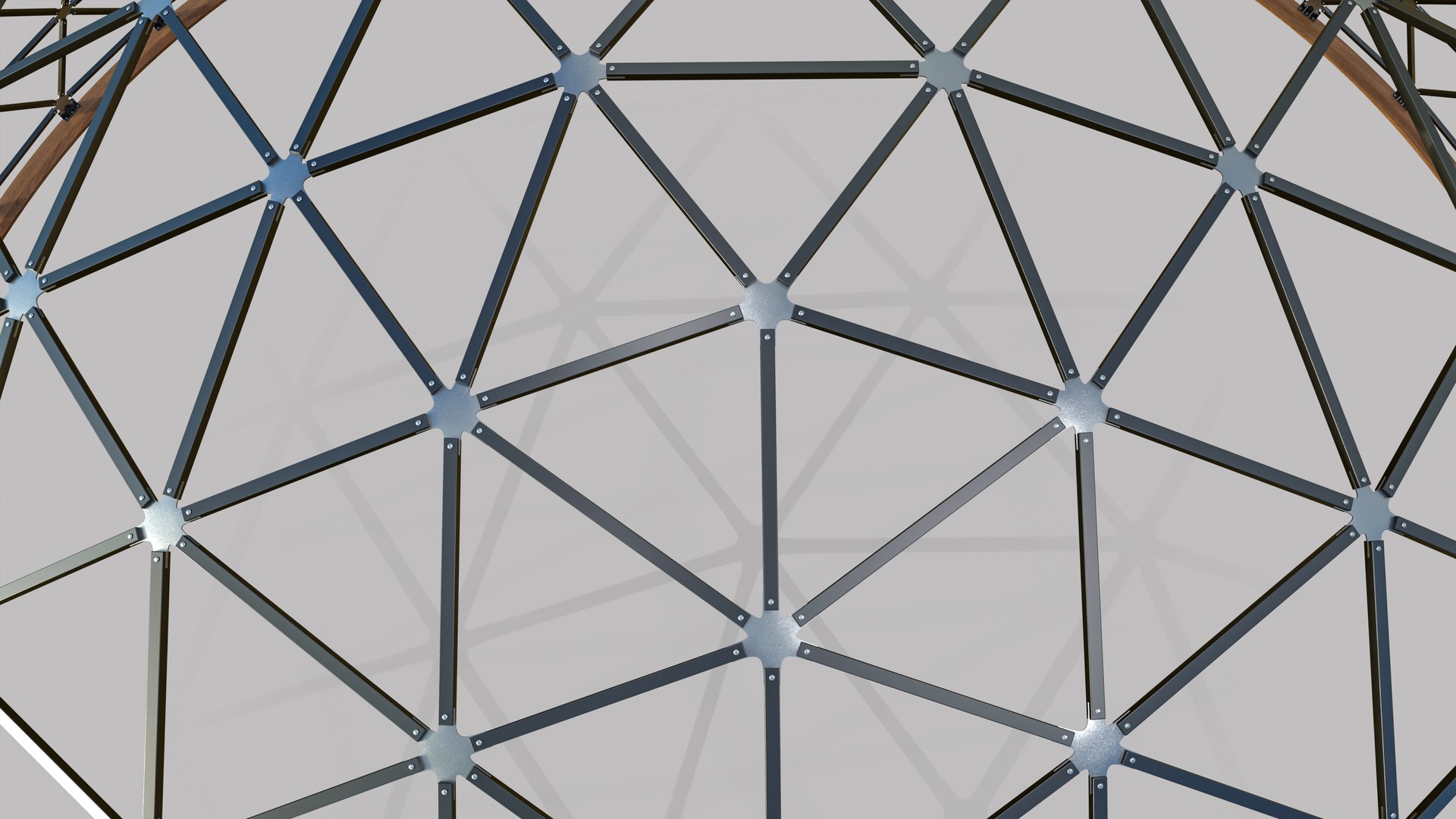 3D Geodesic Big Dome Structure - TurboSquid 2258852