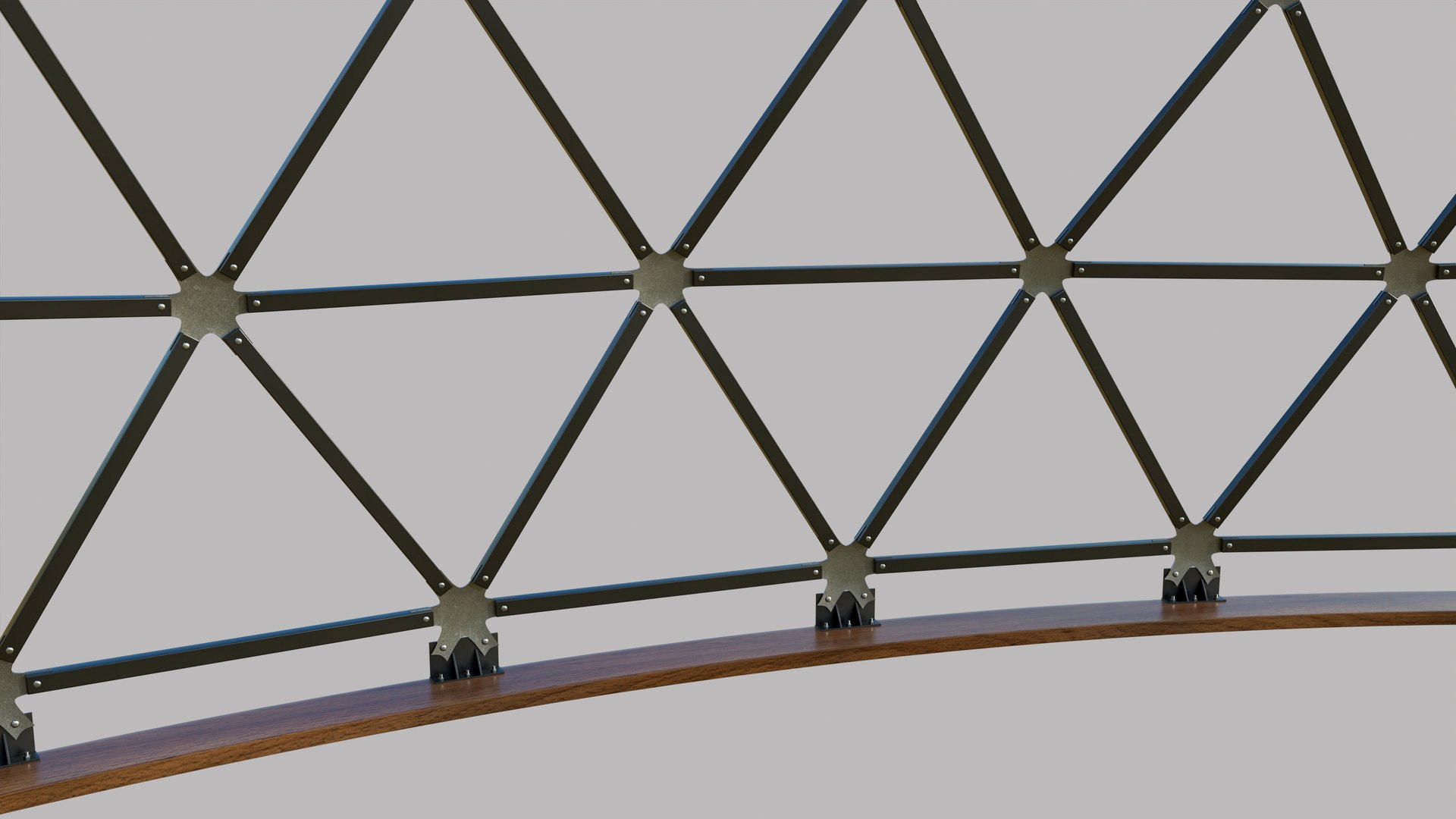 3D Geodesic Big Dome Structure - TurboSquid 2258852
