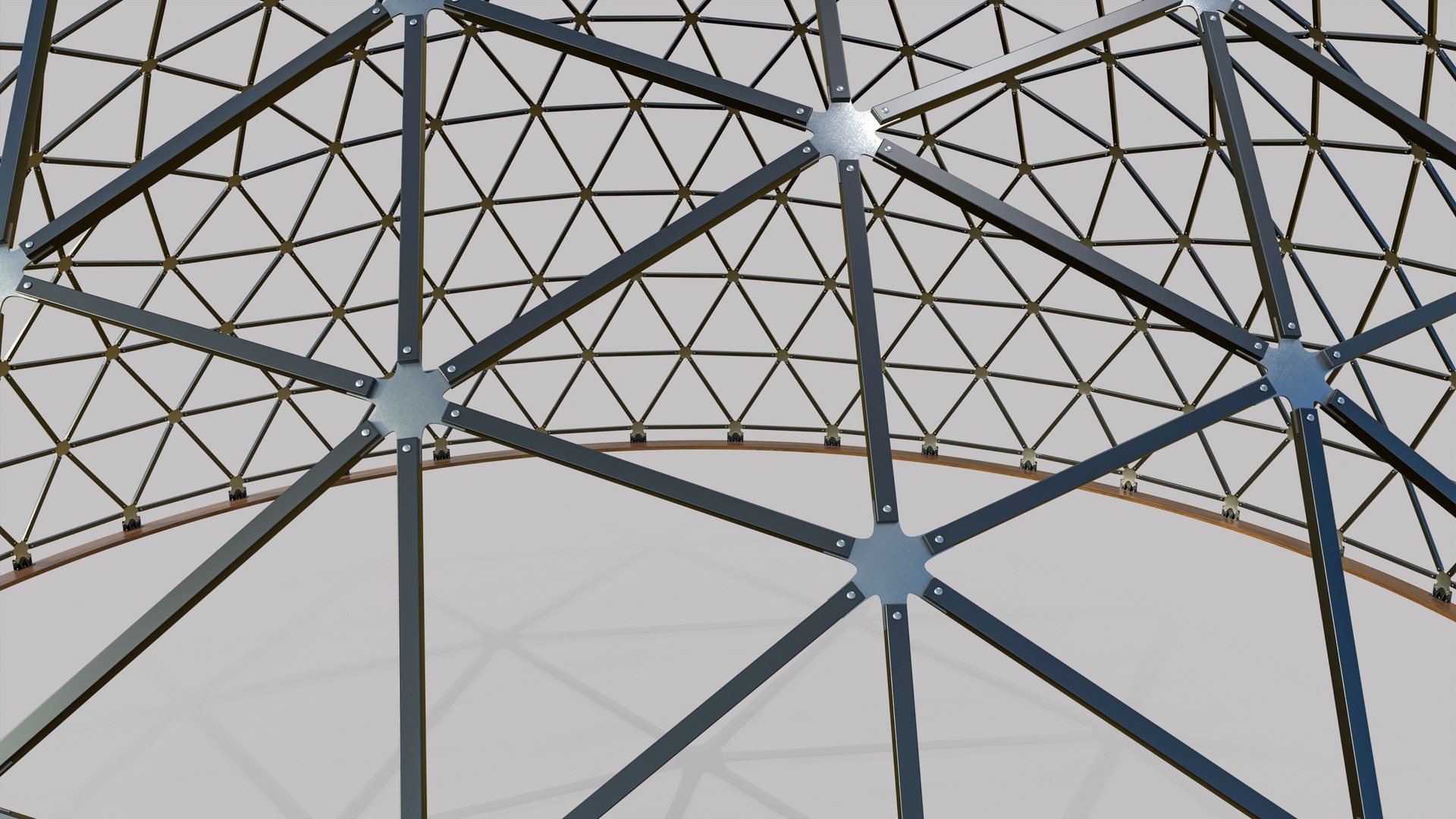 3D Geodesic Big Dome Structure - TurboSquid 2258852