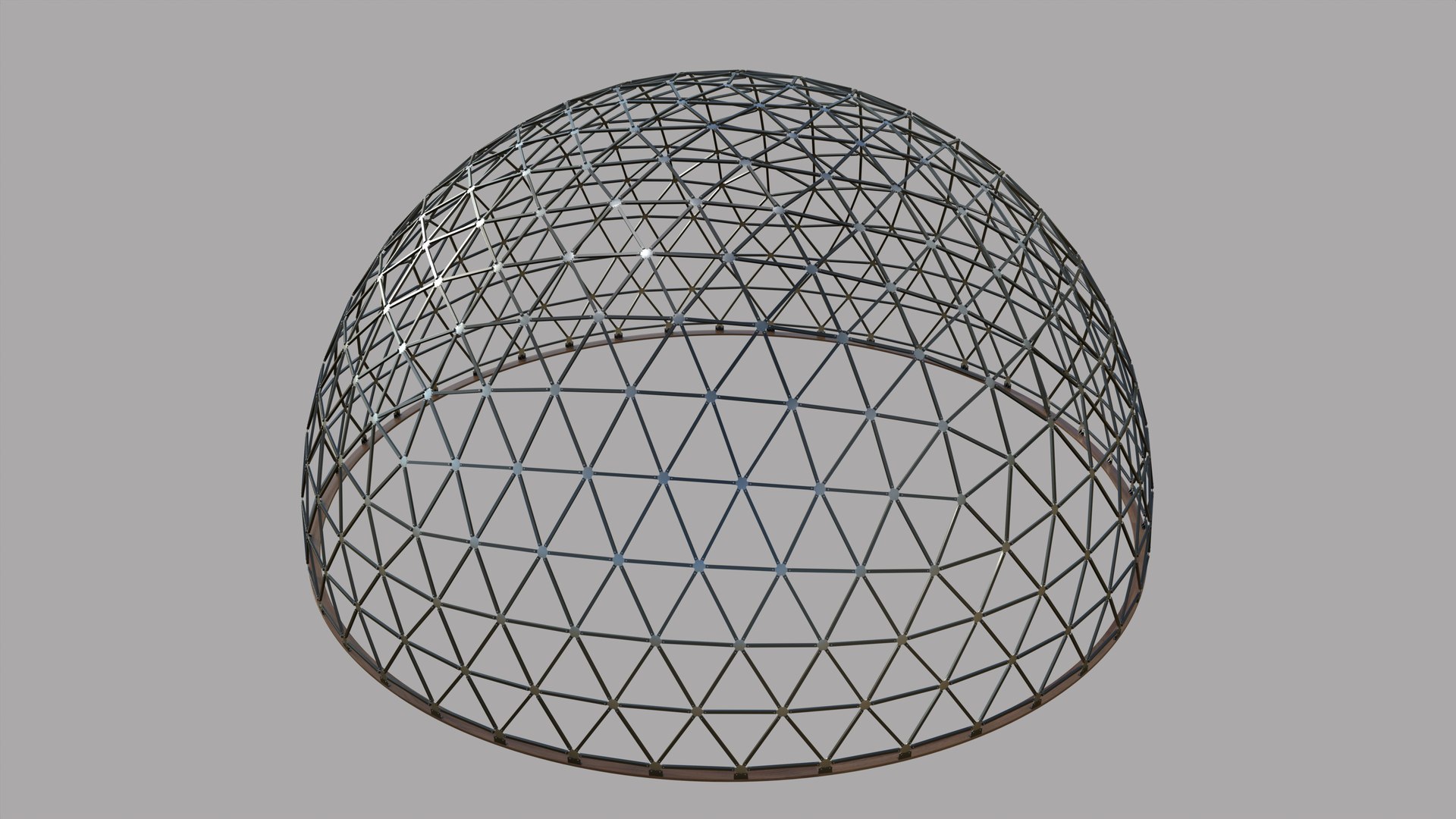 3D Geodesic Big Dome Structure - TurboSquid 2258852