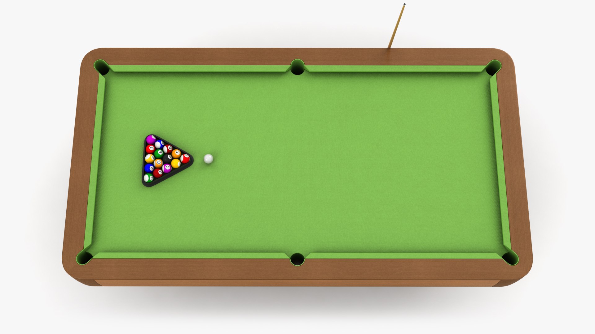 Table Billiard 3D Model - TurboSquid 1679960