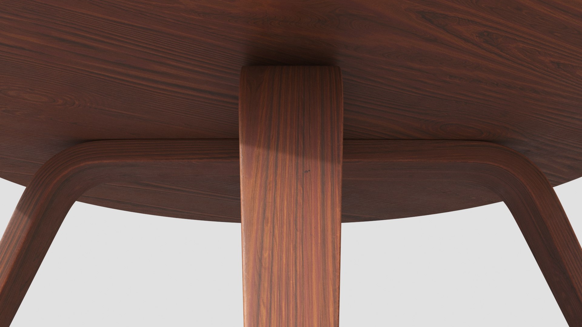 3D Ipe Round Coffee Table Model - TurboSquid 1783833