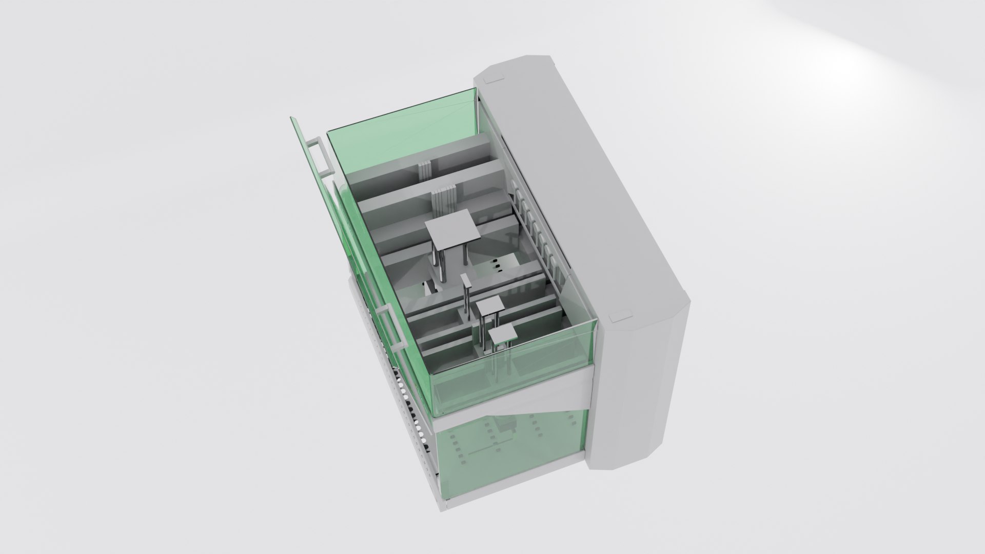 Tecan Freedom EVO 100 3D Model - TurboSquid 2172554