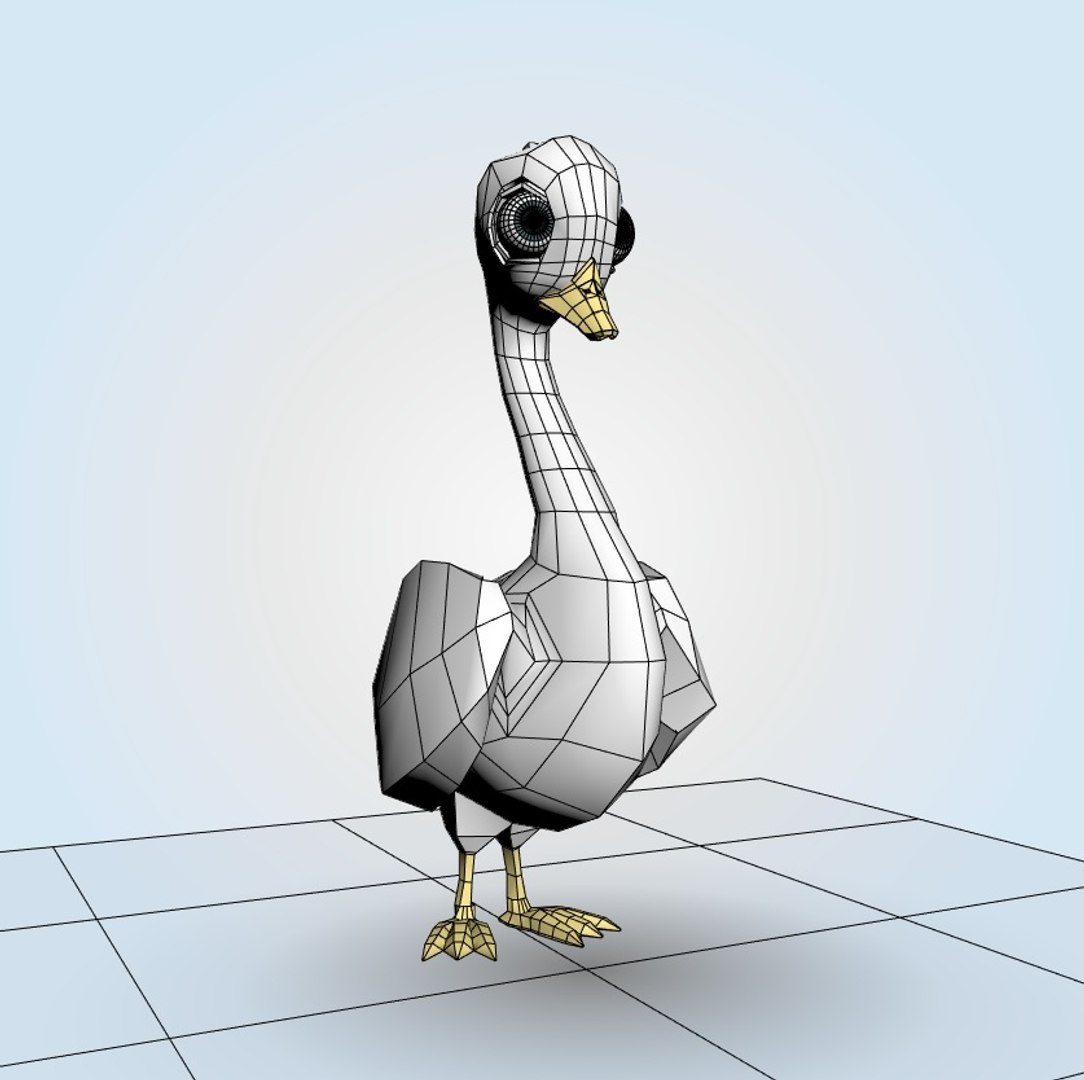 3D Swan Model - TurboSquid 1947183