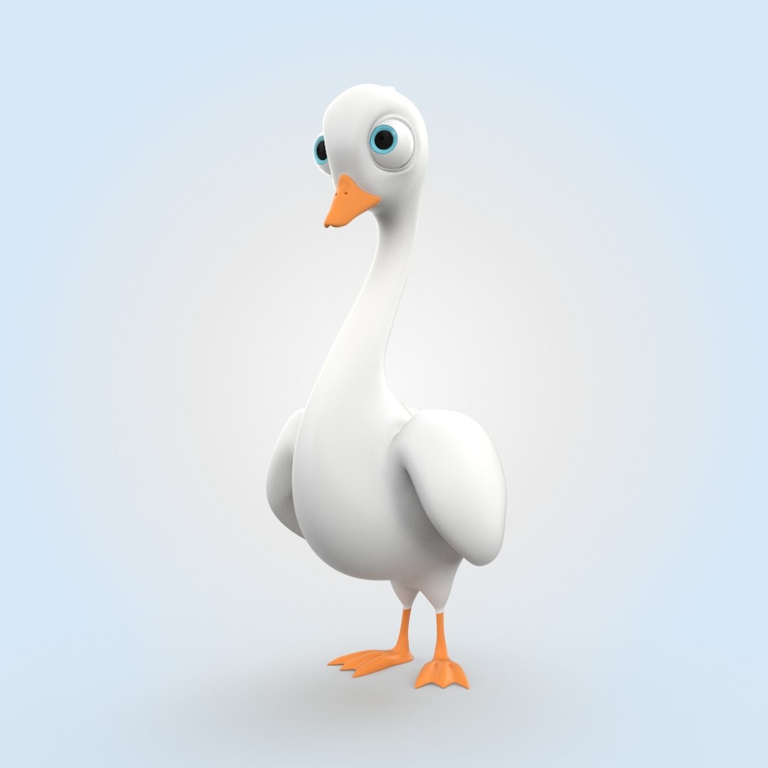 3D Swan Model - TurboSquid 1947183