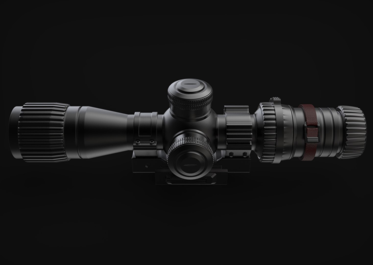 Free Sniper Scope 3D Model - TurboSquid 1320951