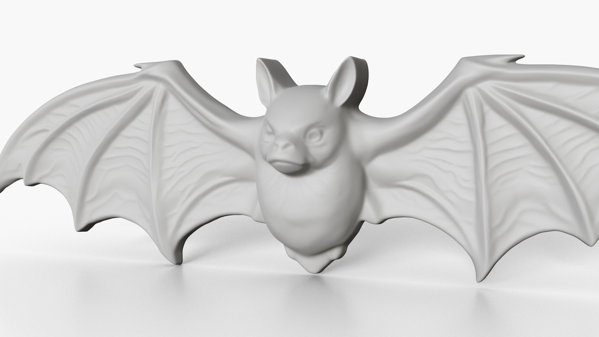 3D Halloween Bat Relief 1 - TurboSquid 2288528