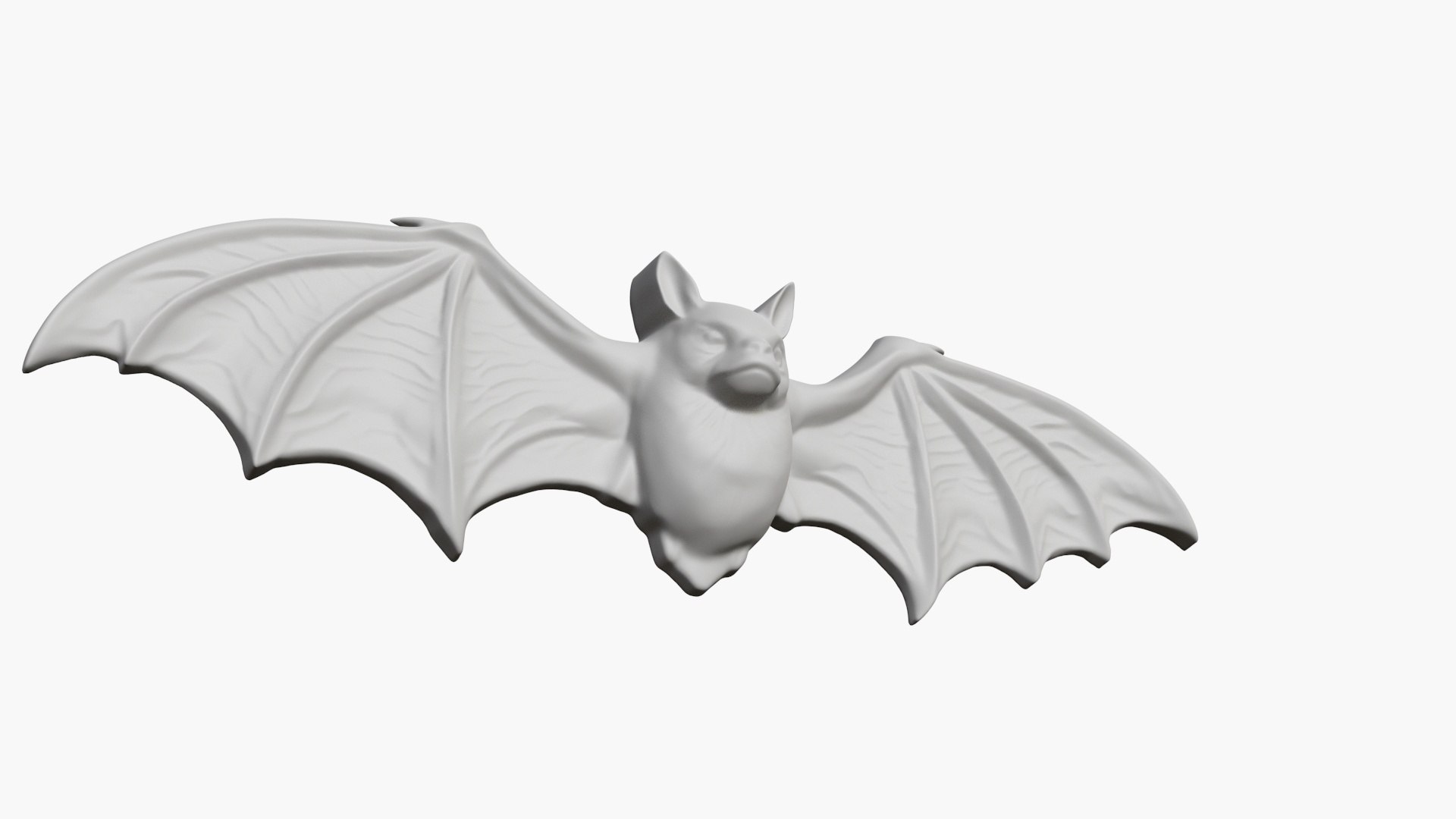 3D Halloween Bat Relief 1 - TurboSquid 2288528