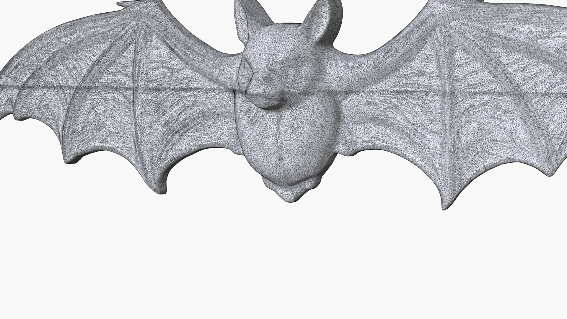 3D Halloween Bat Relief 1 - TurboSquid 2288528