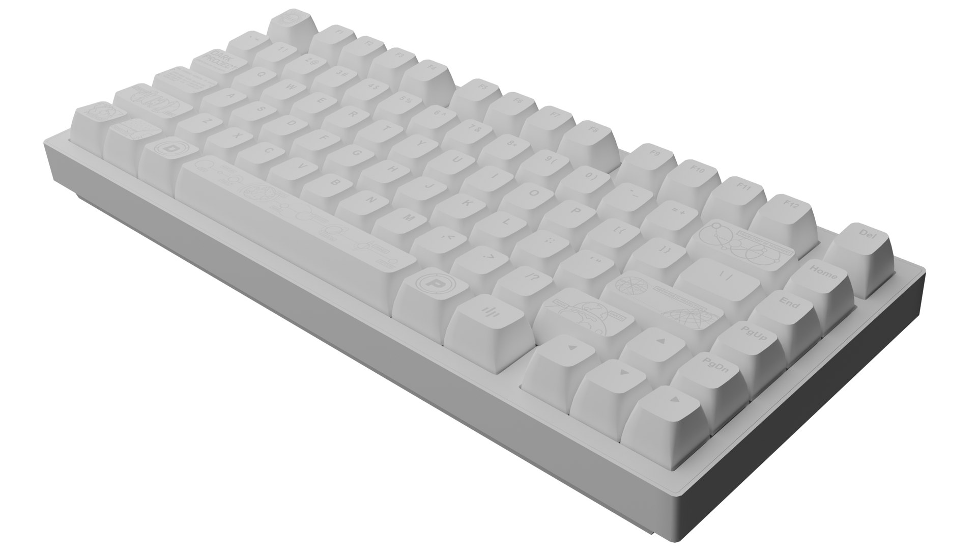3D Keyboard 81A Model - TurboSquid 2396231
