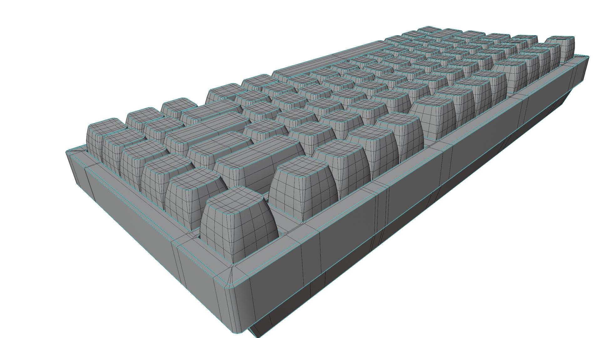 3D Keyboard 81A Model - TurboSquid 2396231