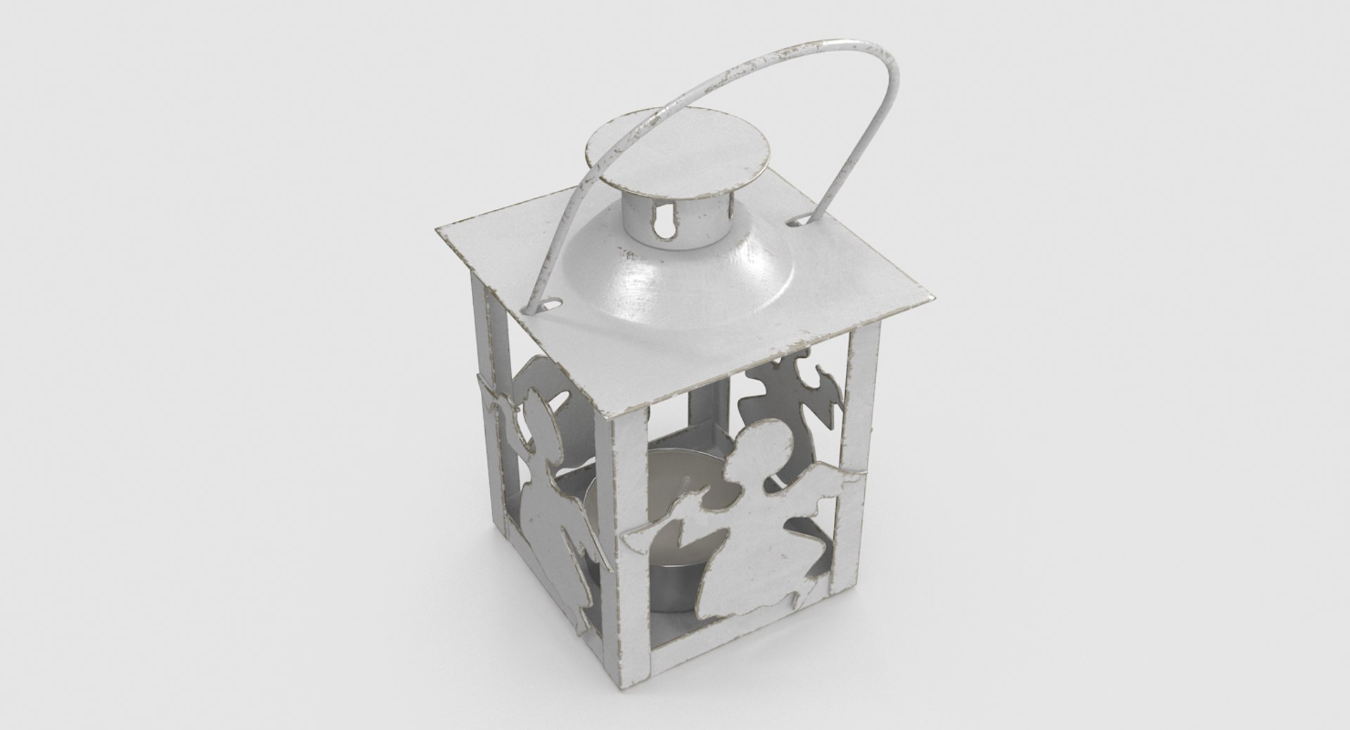 3D christmas angel lantern - TurboSquid 1222918