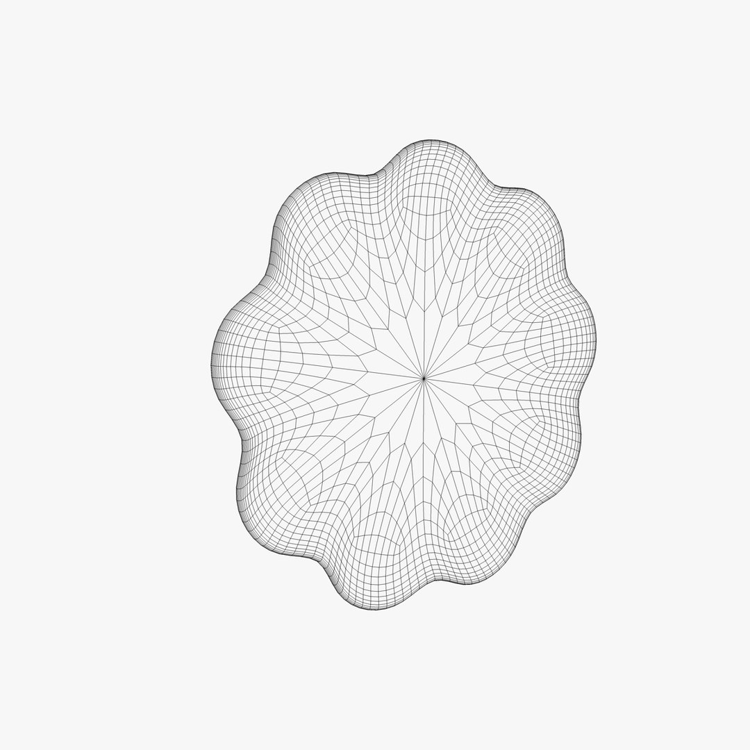 Flower Plate 3ds