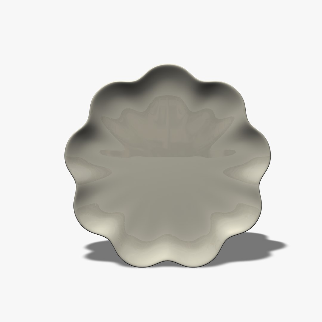 Flower Plate 3ds