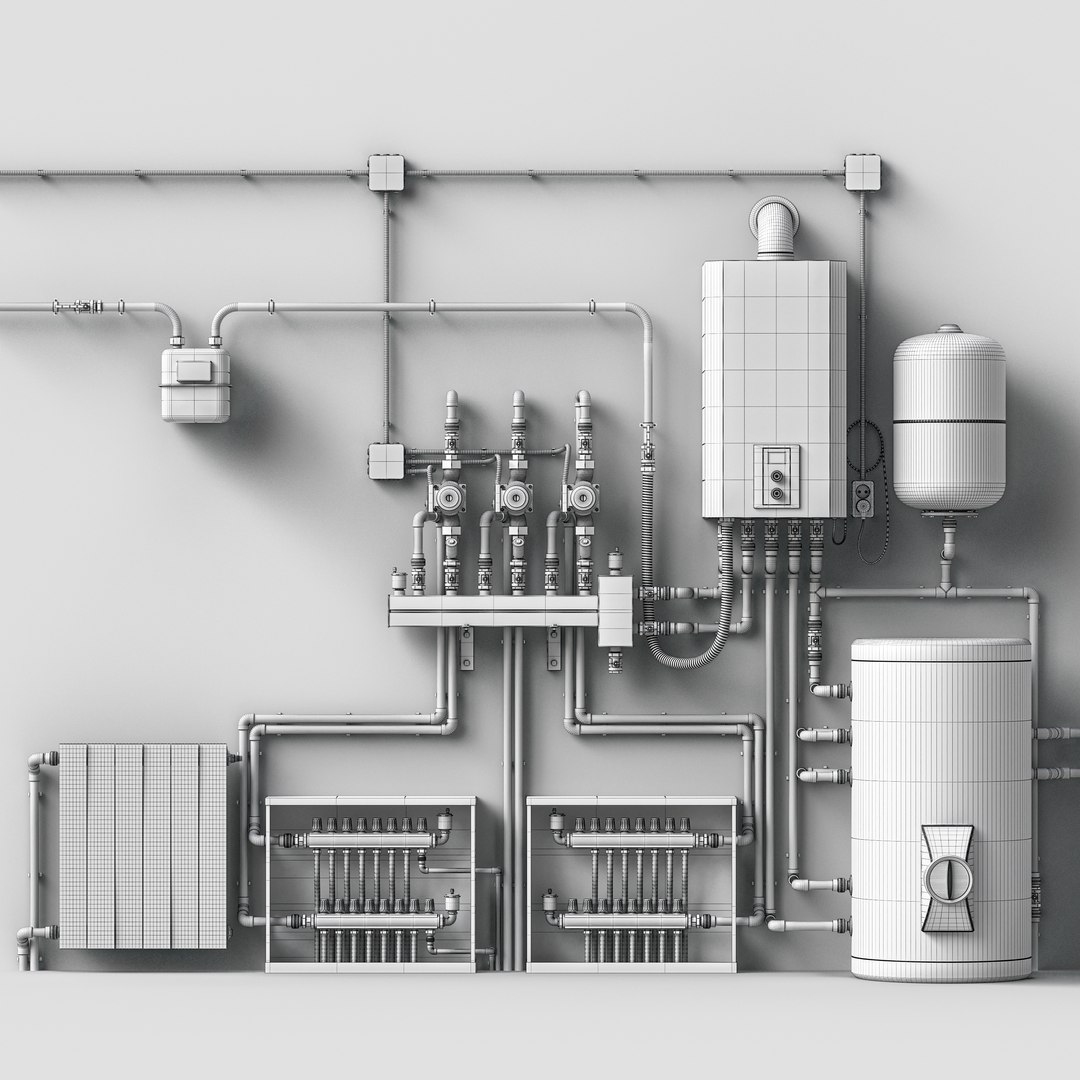 Boiler Room 3D Model - TurboSquid 2000570