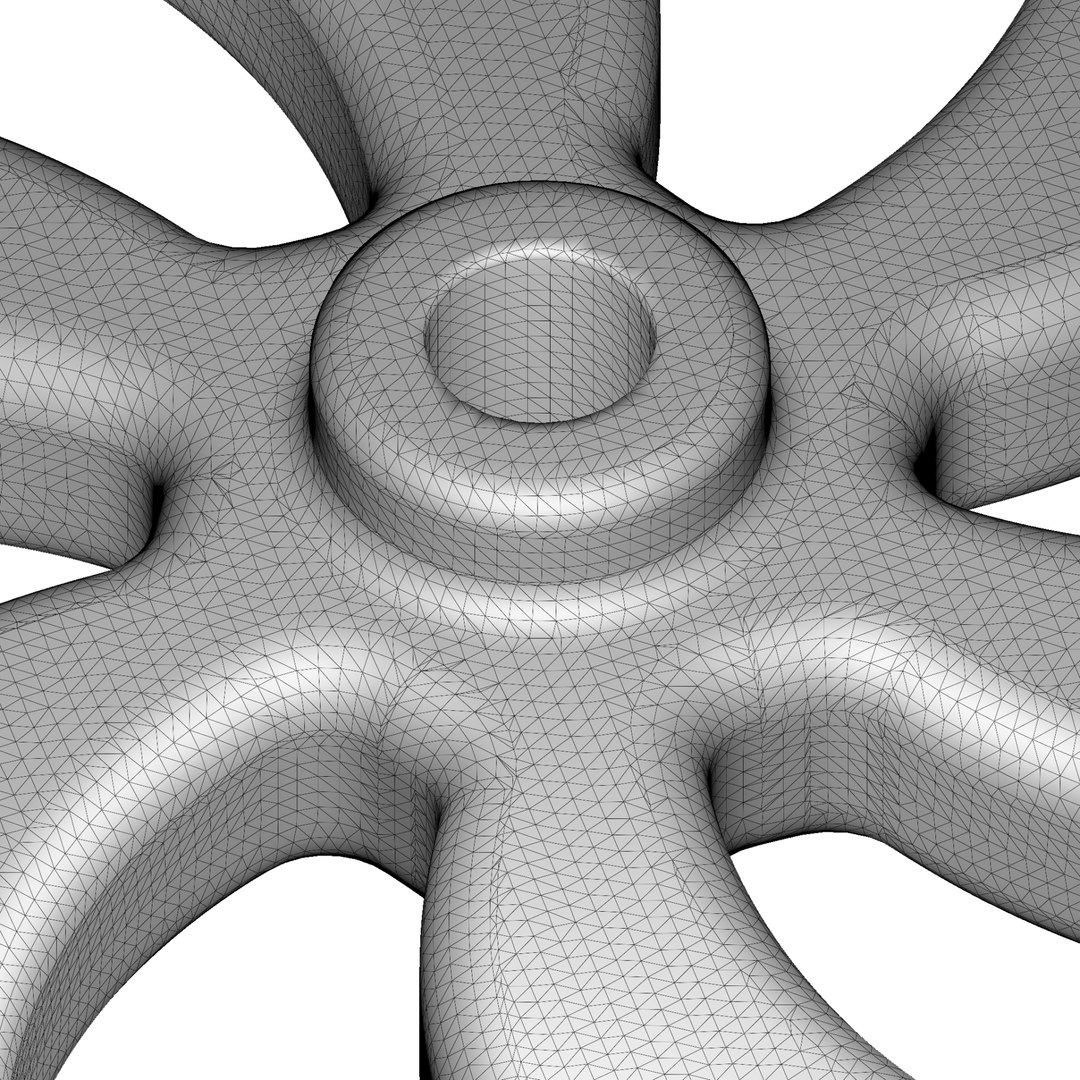 3D Plastic Wheel Rim - TurboSquid 2128753