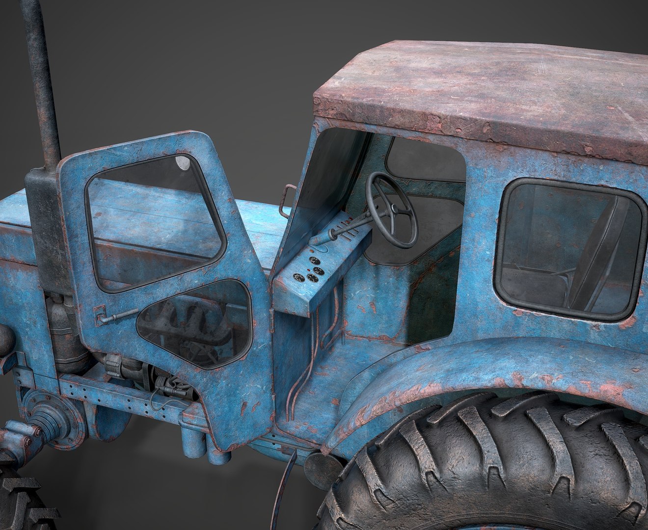 Tractor T-40 Model - TurboSquid 1432763