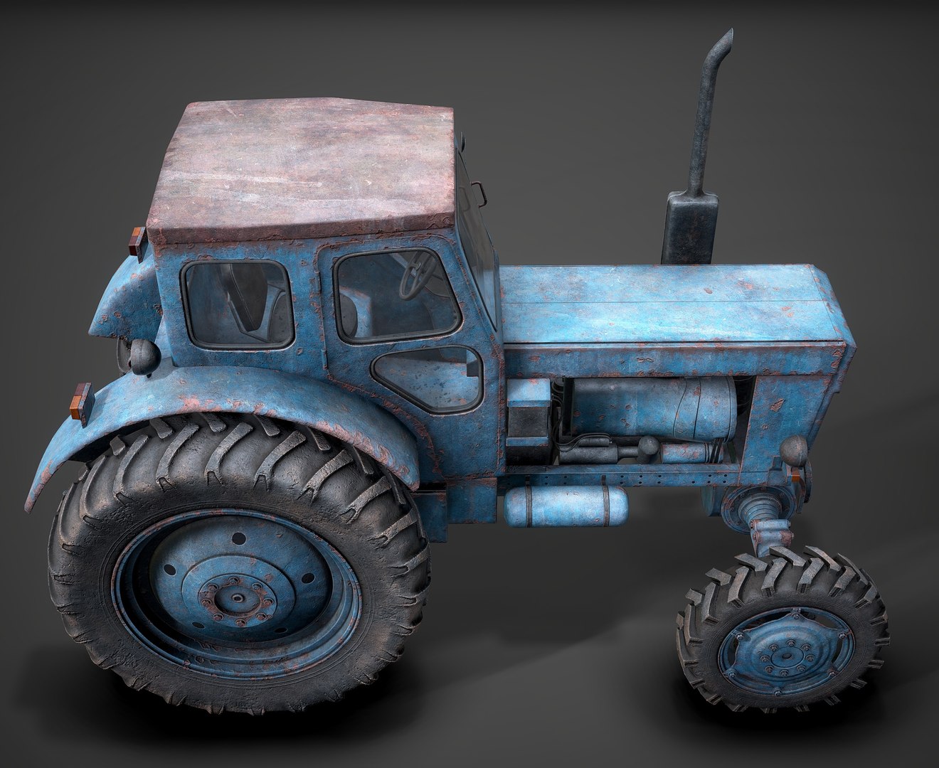 Tractor T-40 Model - TurboSquid 1432763