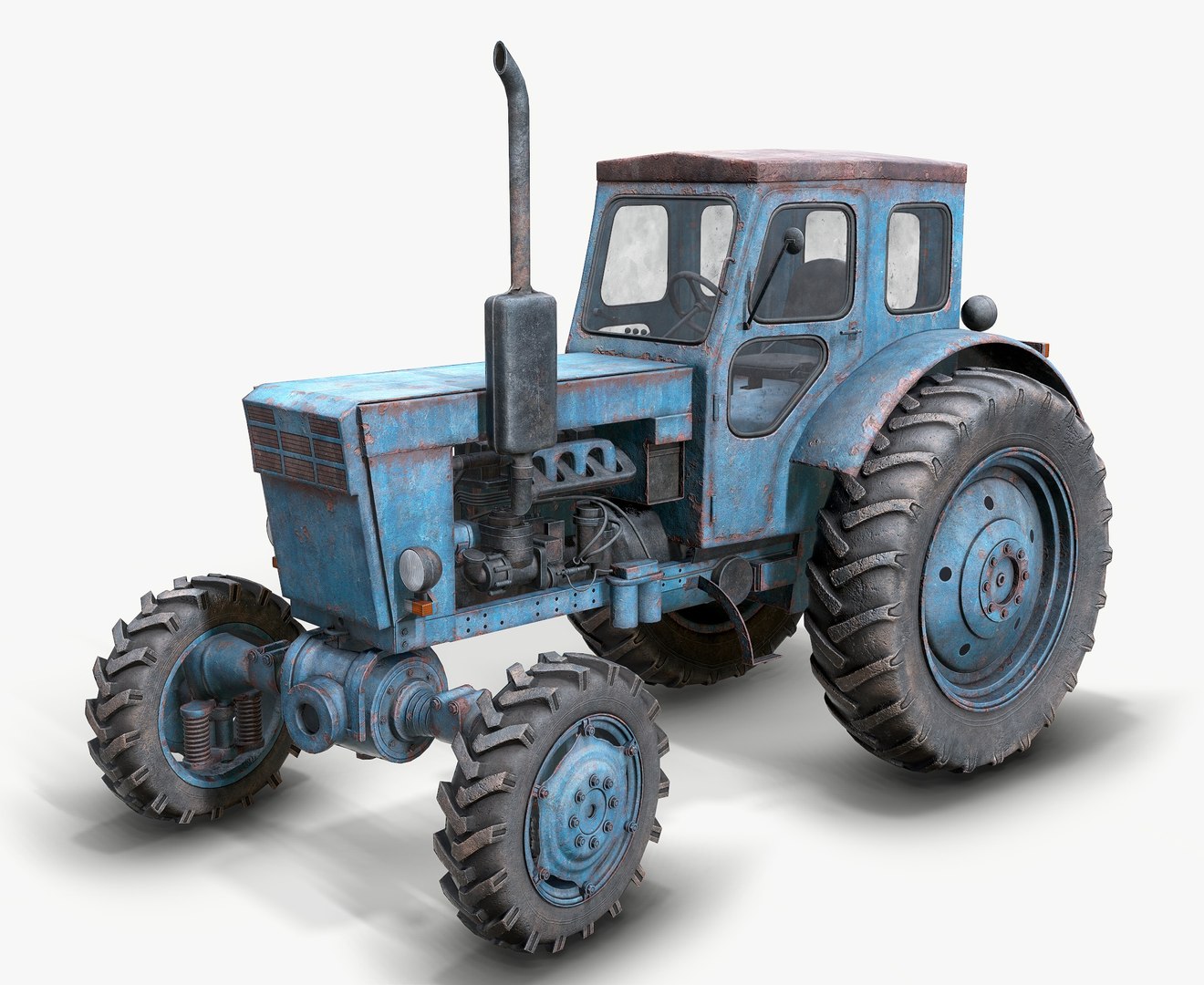 Tractor T-40 Model - TurboSquid 1432763