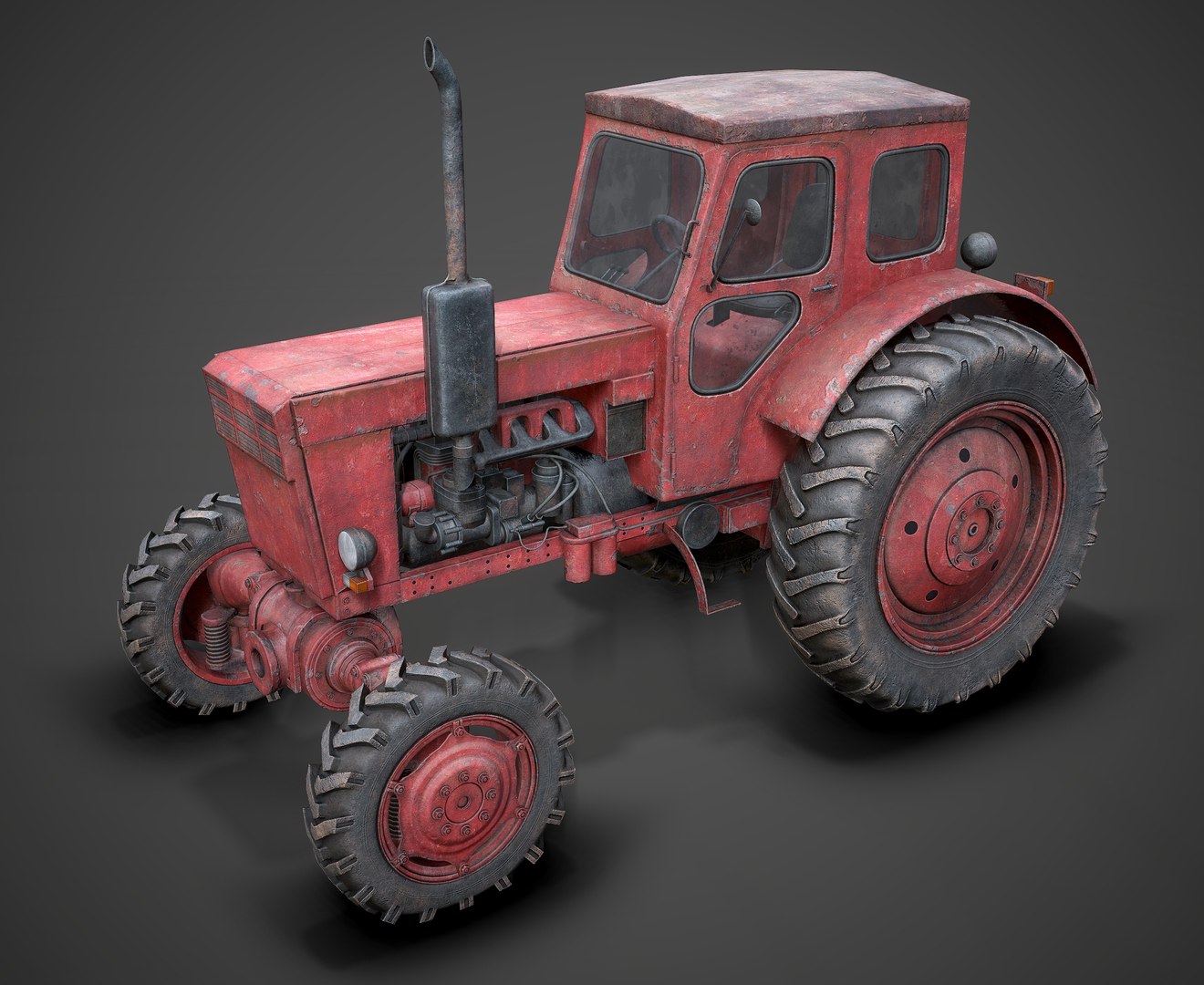 Tractor T-40 Model - TurboSquid 1432763