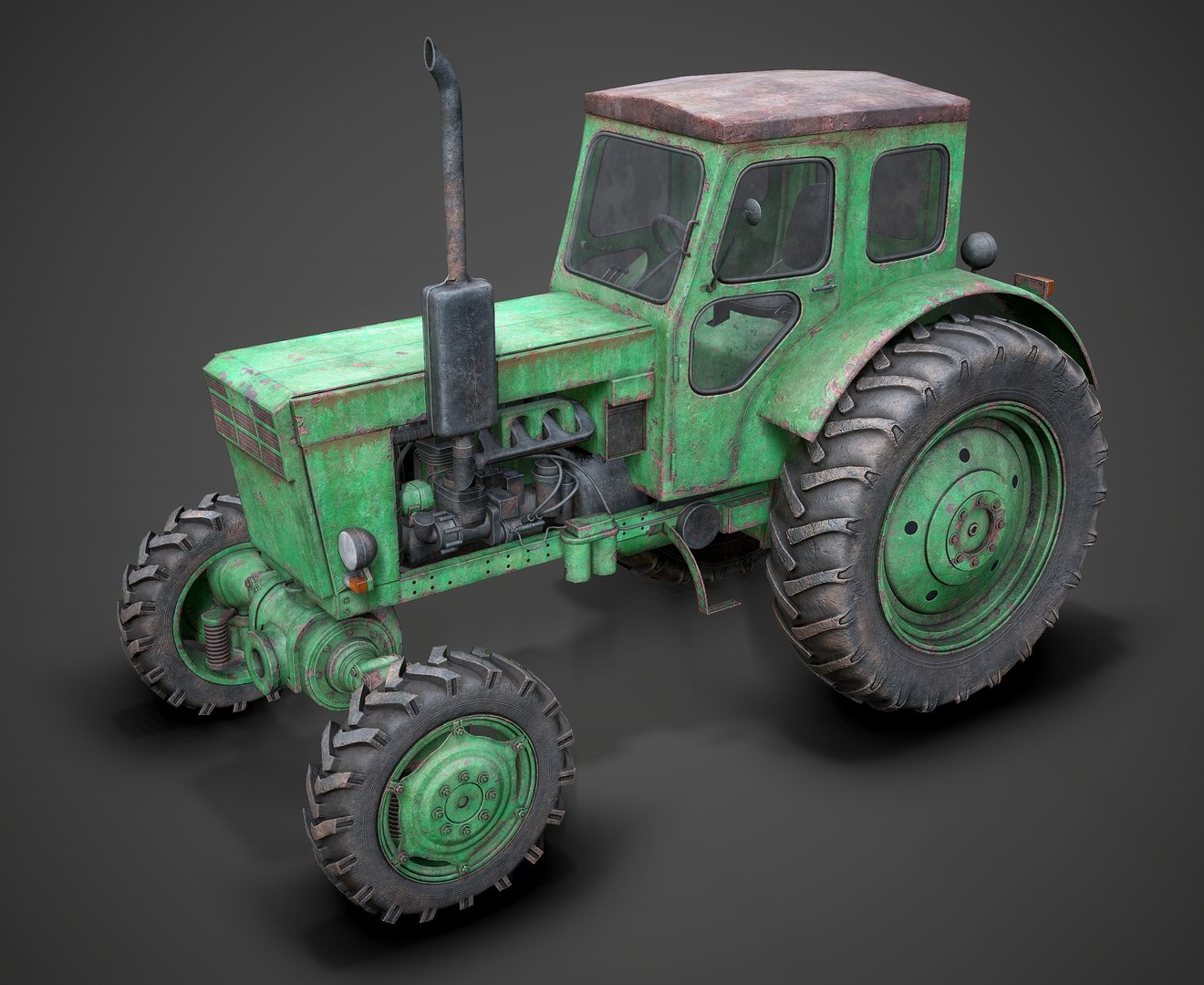 Tractor T-40 Model - TurboSquid 1432763