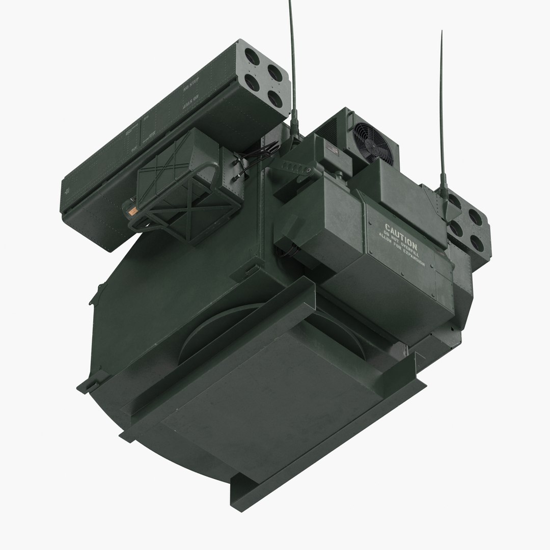 3d Model Avenger Air Defense Twq-1