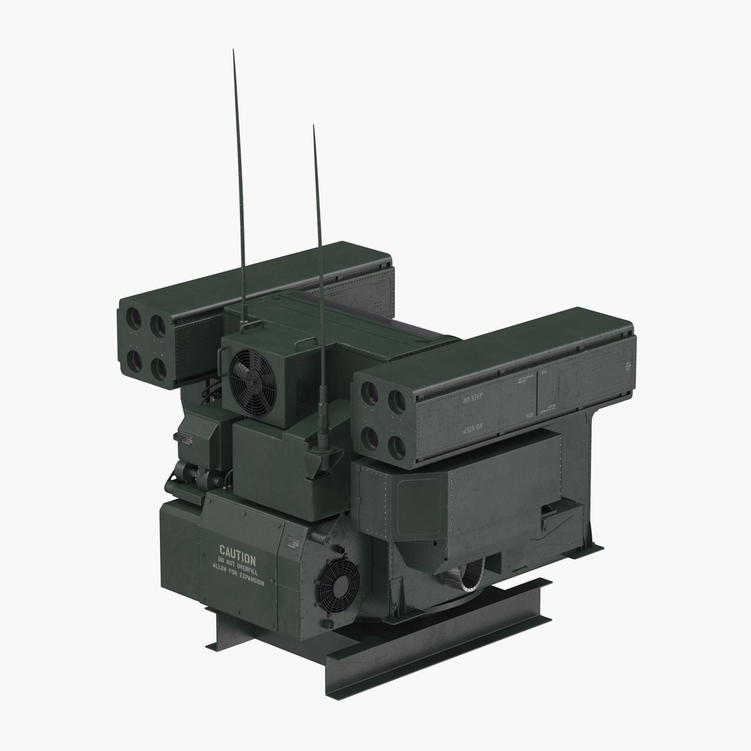 3d Model Avenger Air Defense Twq-1
