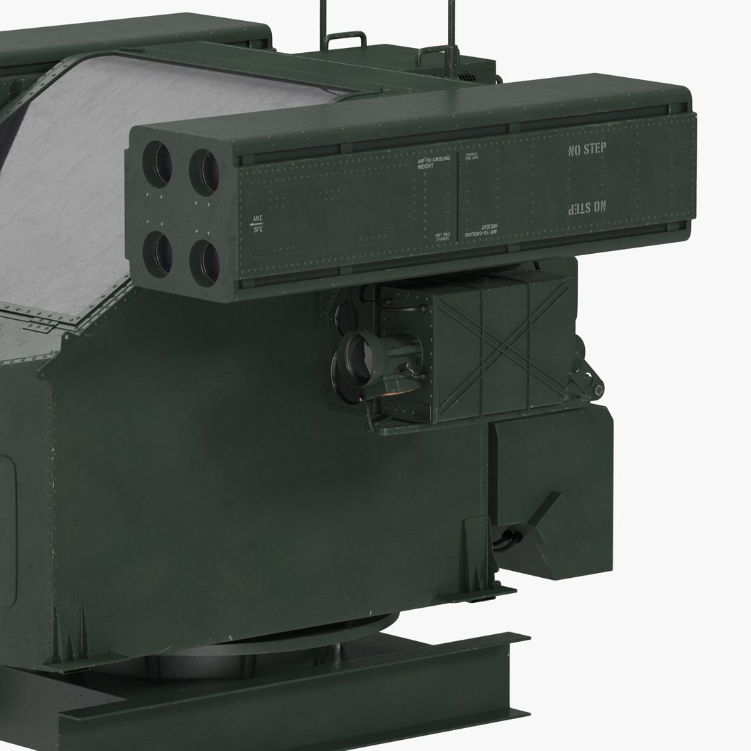 3d Model Avenger Air Defense Twq-1