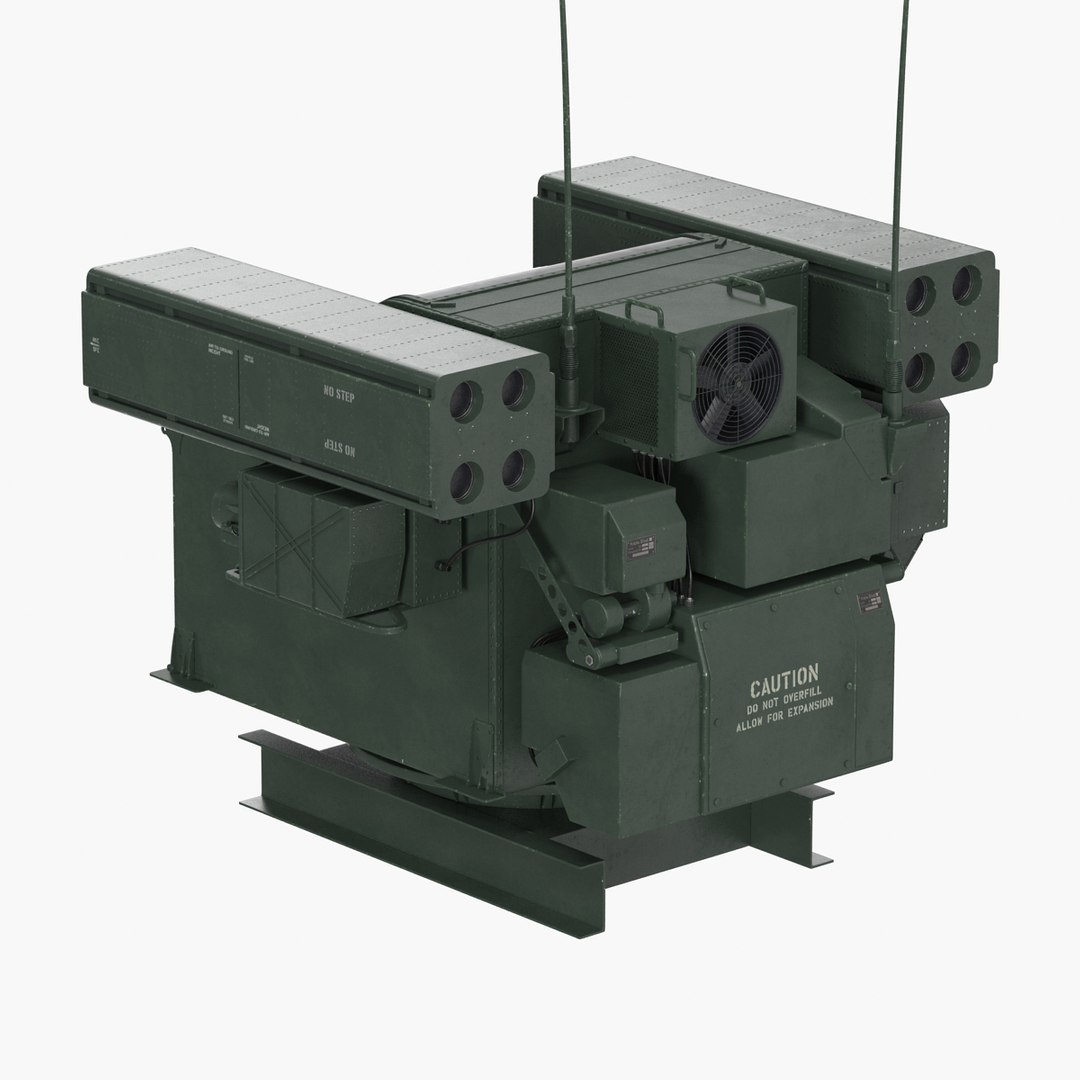 3d Model Avenger Air Defense Twq-1