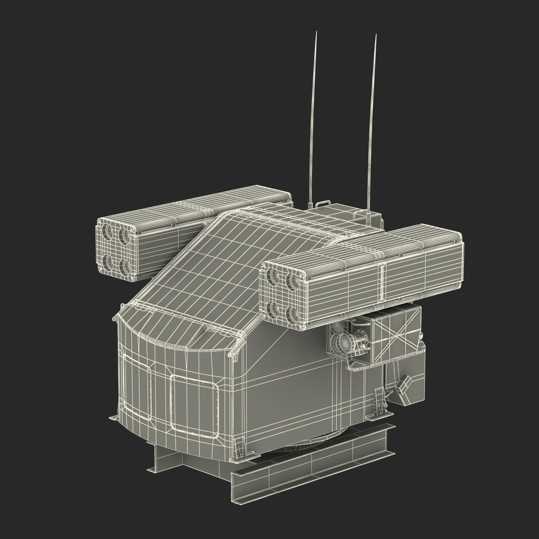 3d Model Avenger Air Defense Twq-1