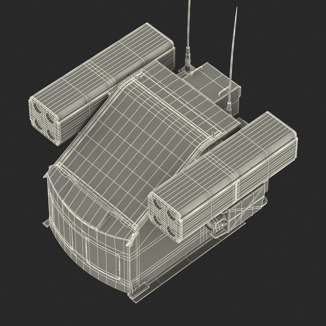 3d model avenger air defense twq-1