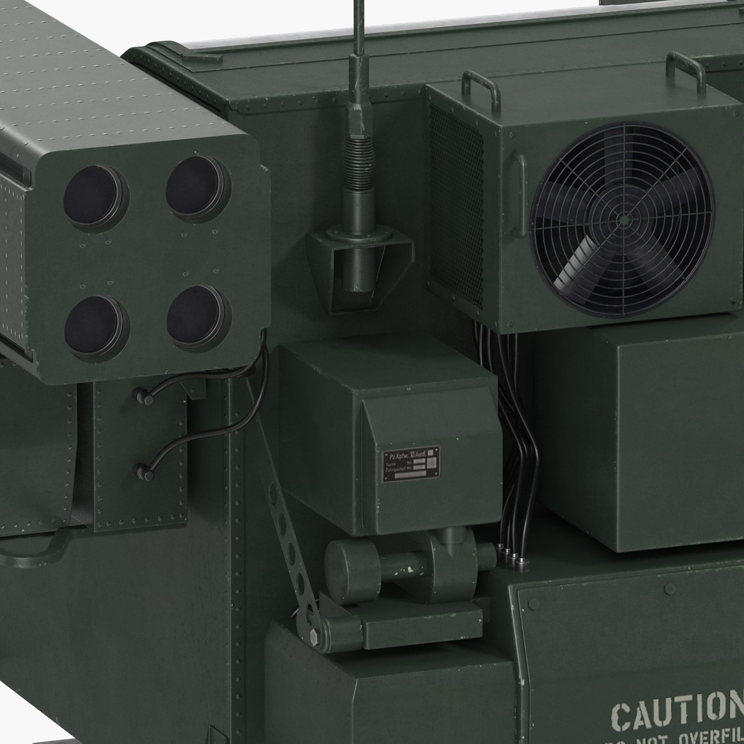 3d model avenger air defense twq-1