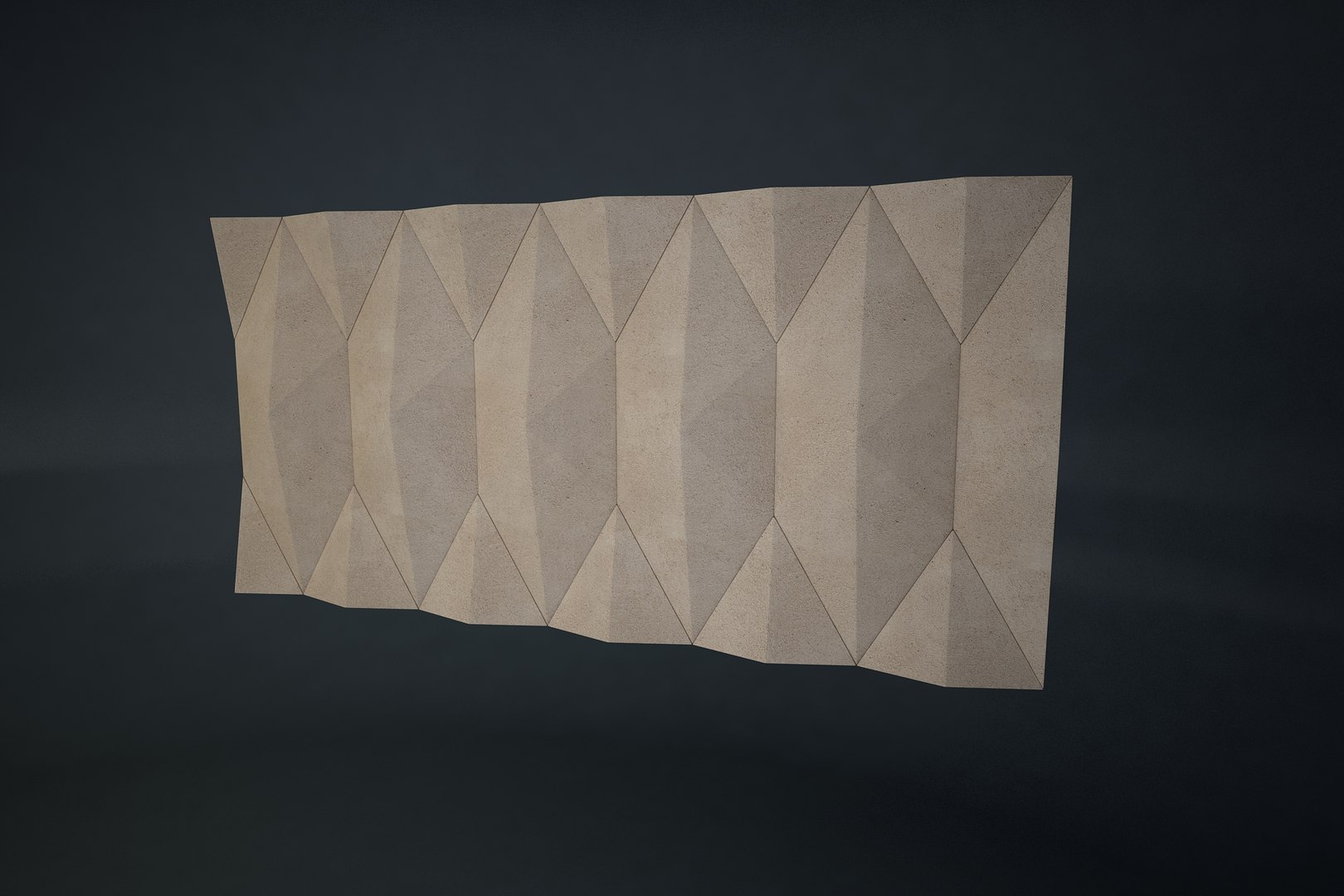 3D pattern wall - TurboSquid 1504882