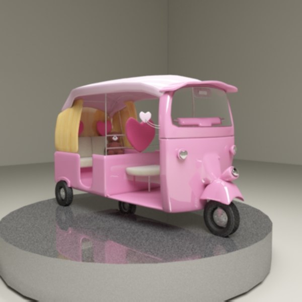 Tuk-Tuk 3D Models for Download | TurboSquid