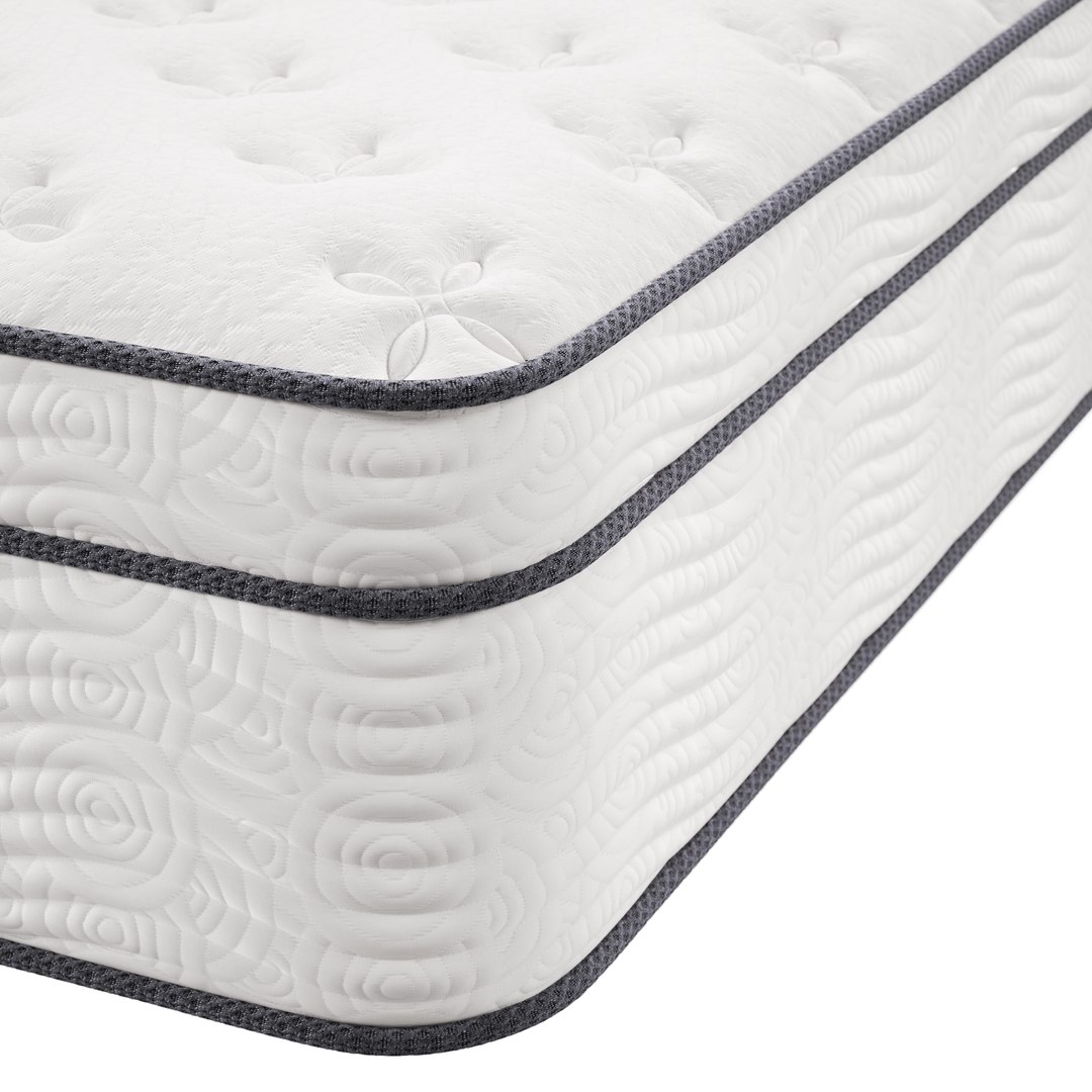 3D 14 Inch Plush Sleeping Mattress High Comfort Design Twin Full Queen ...