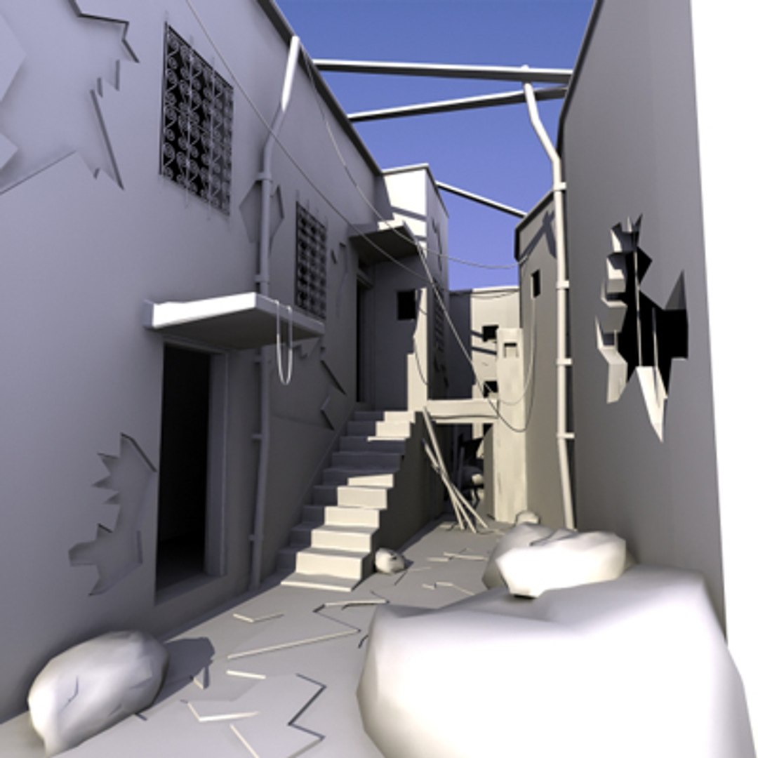 3d Alley Building